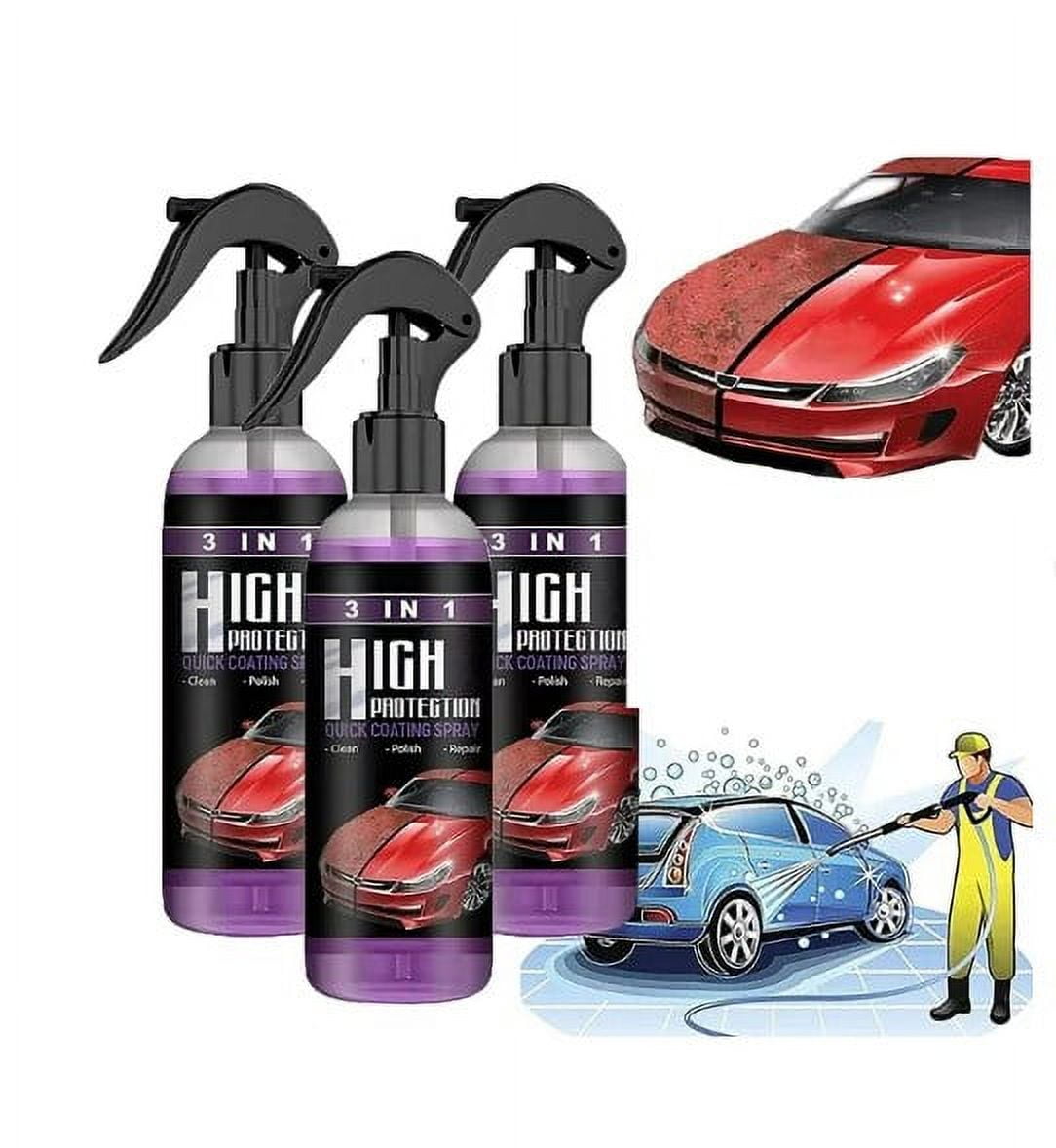 3-in-1 Car Ceramic Coating Spray - High Protection Quick Car Scratch ...