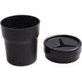 Car Change Holder with Lid Automotive Plastic Garbage Cans 250 mL (0.06 ...