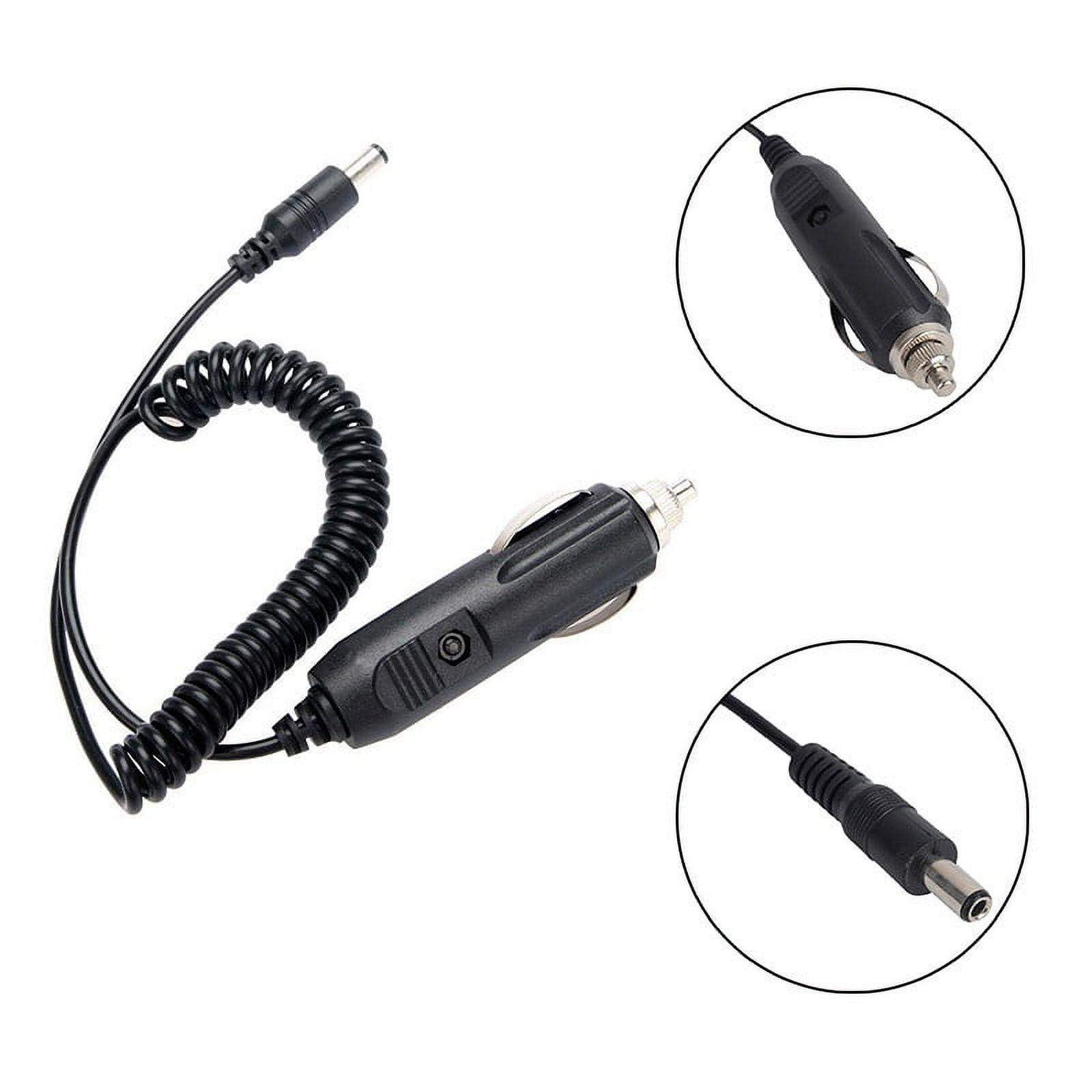 Car Charger Battery Eliminator for Baofeng Dual Band Radio 12V UV-5R 5RE 5RA - Walmart Business ...