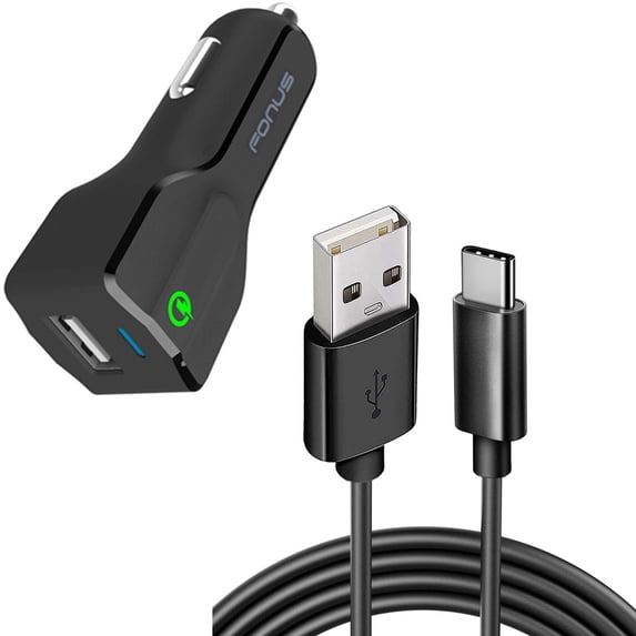 Car Charger Compatible With Samsung Galaxy A70/A71/A72/A73 5G - 24W ...