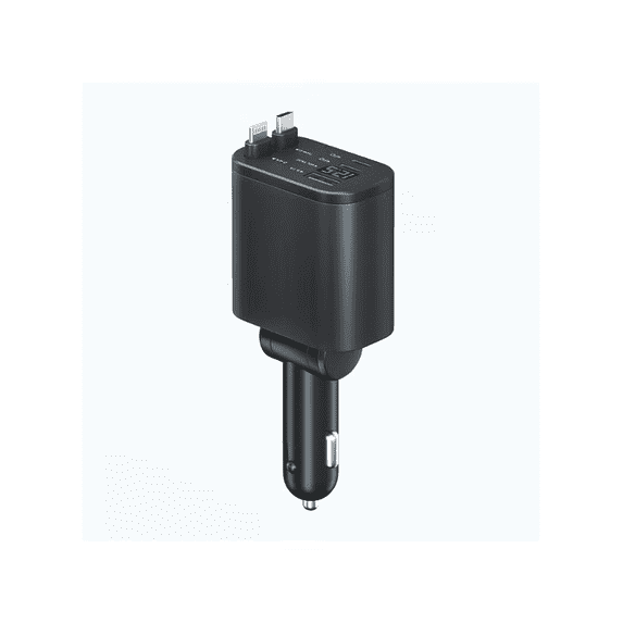 Car Charger Fast Charging Adapter USB PD Type-C with Two 0.7m ...