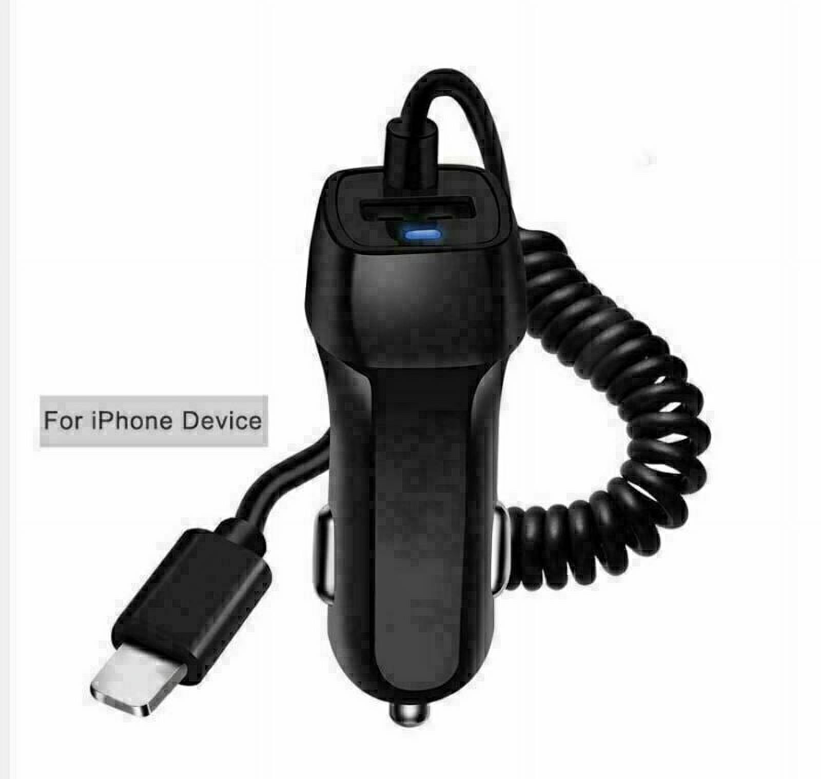 Idealforce Car Charger for iPhone 14, 13, 12, 11 Pro, SE, XR, iPad, USB ...