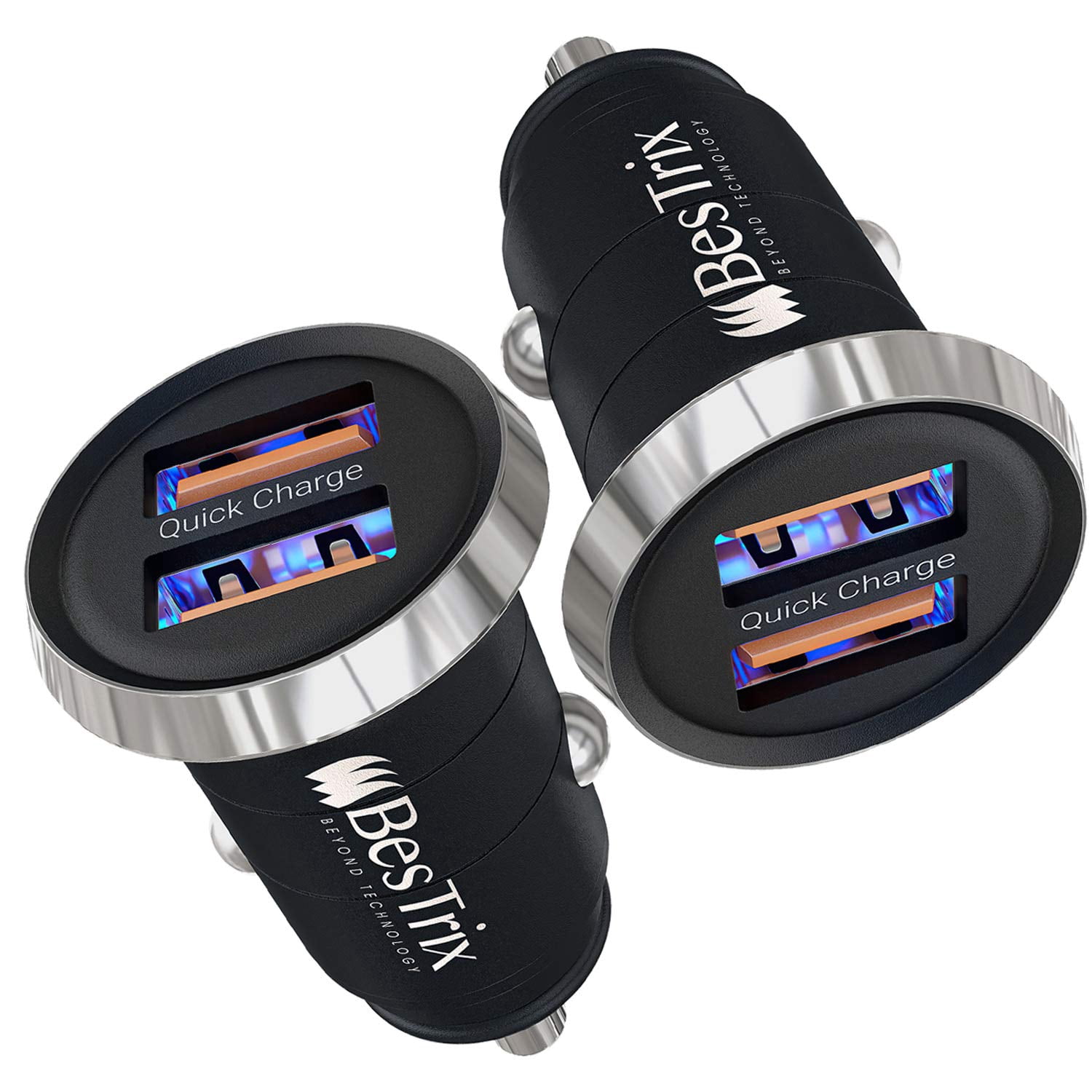 Car Charger Quick Charge 4.0 Dual USB 5A/30W Fast Car USB Charger ...