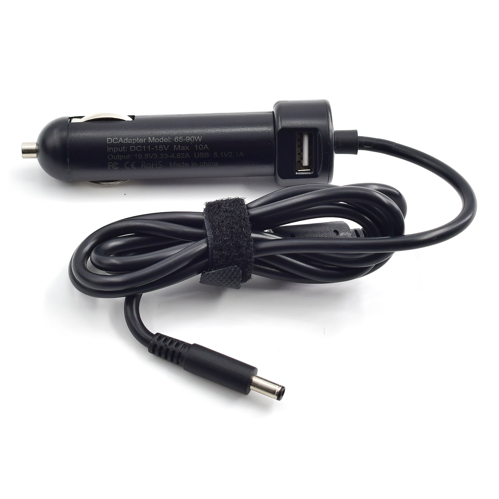 Car Charger for Dell Inspiron 11 13 14 15 17 19.5V 4.62A 90W 4.5*3.0mm ...