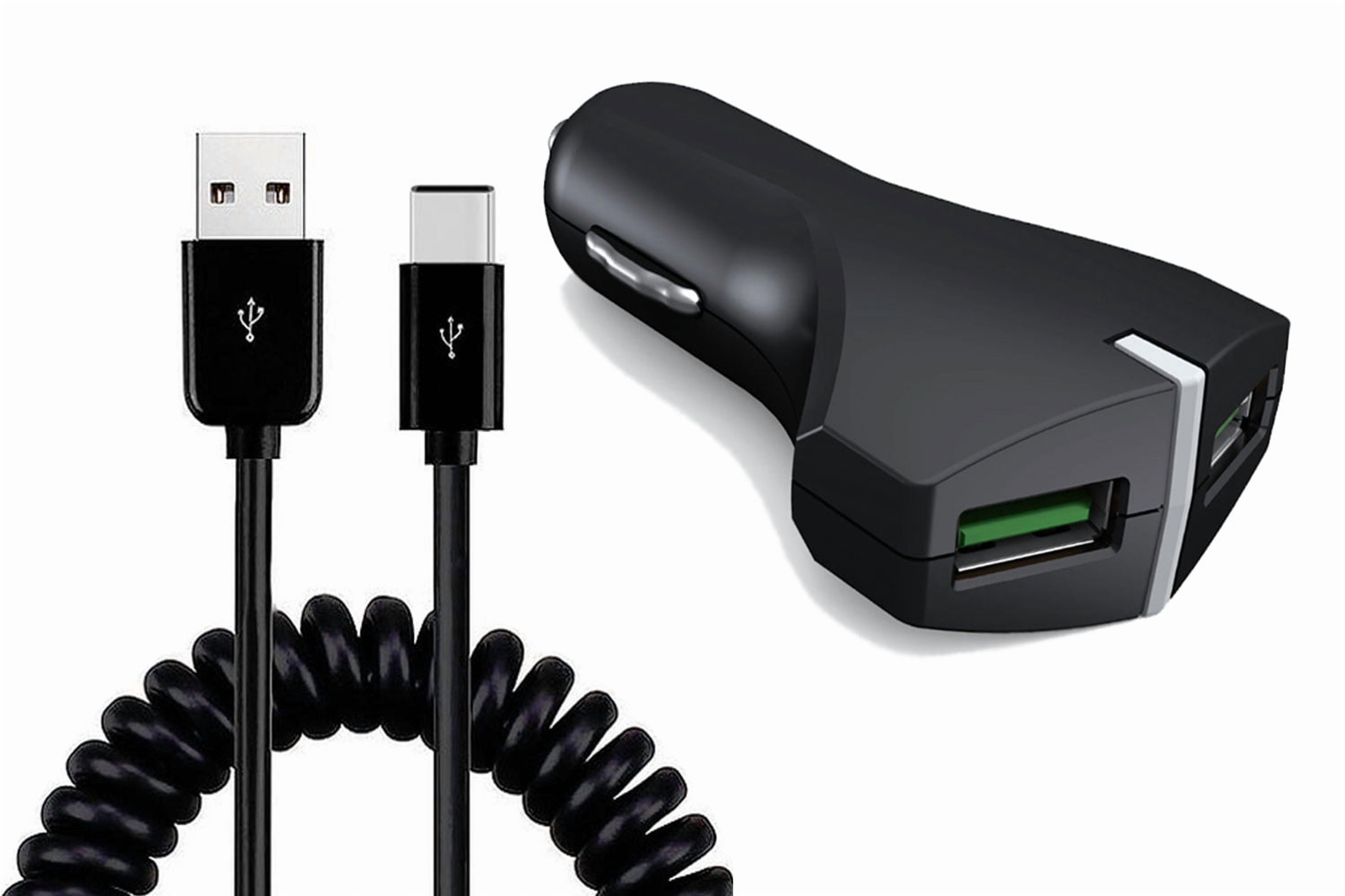 Car Charger for Lenovo Idea Tab Pro (2025)/Tab M11 - 36W Fast 2-Port ...