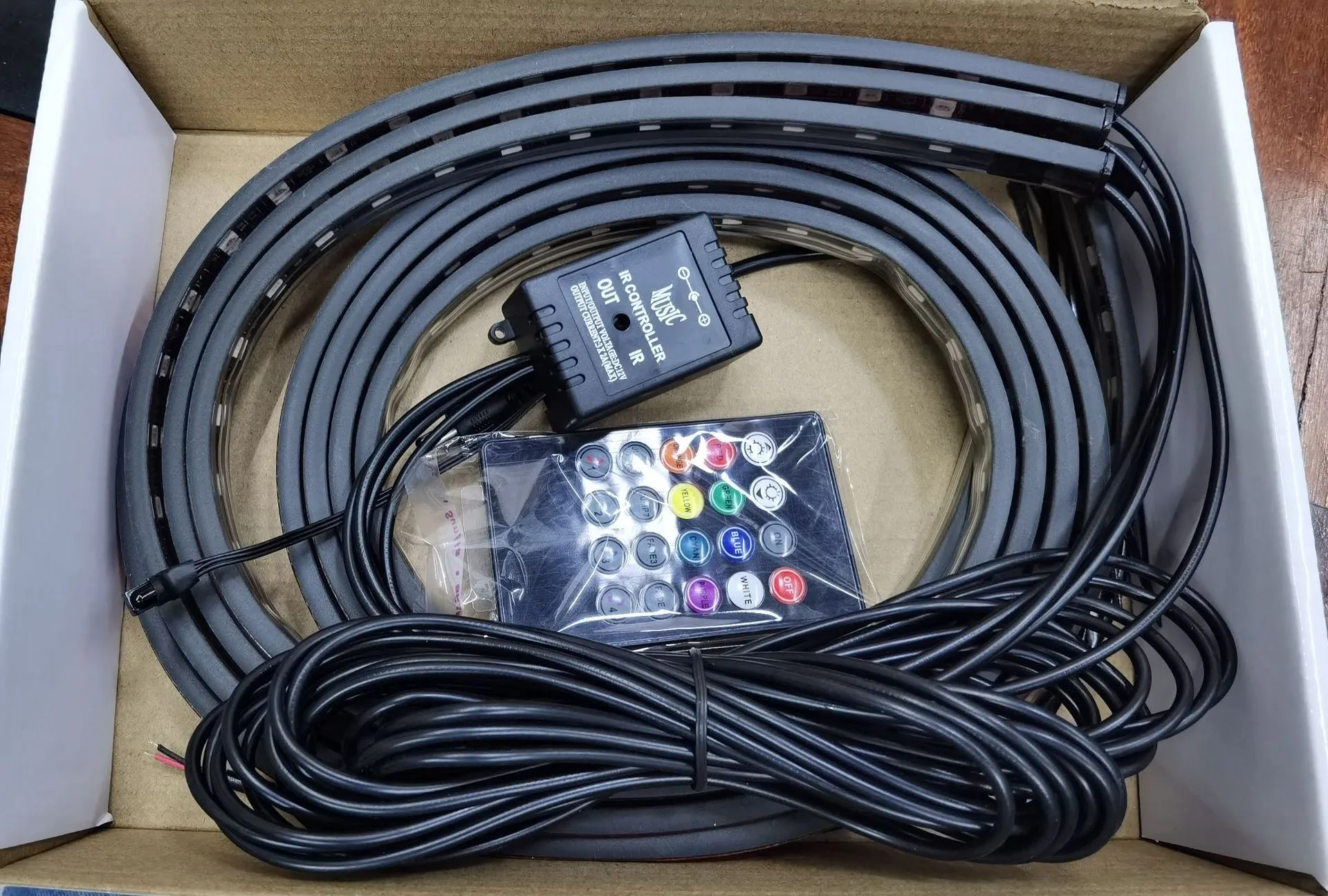 Car Chassis Decorative Strip Lights Waterproof LED Auto Underbody Neon ...