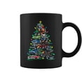Car Christmas Tree Classic Muscle Cars Tree Light Xmas Coffee Mugs ...
