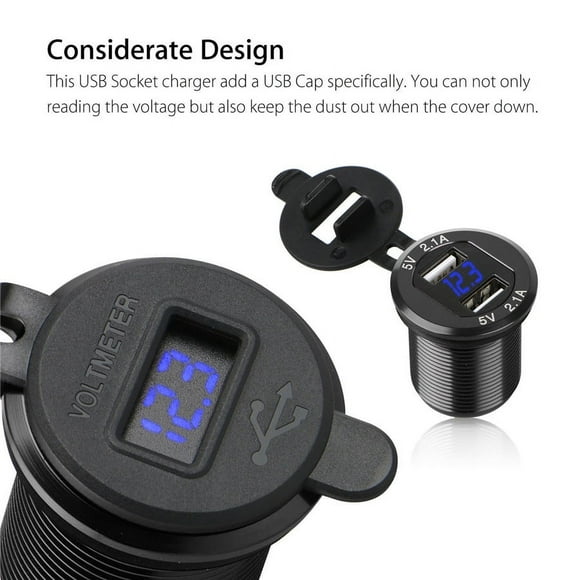 Cigarette Lighter Voltmeter