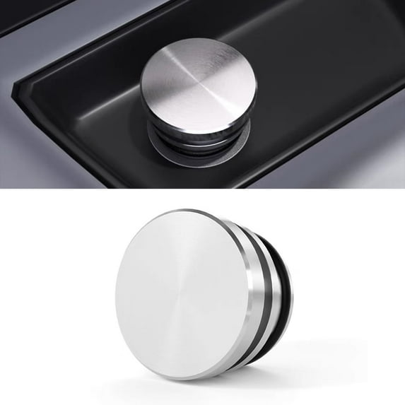 Car Cigarette Lighter Plug, Cigarette Lighter Enter Button Aluminum ...