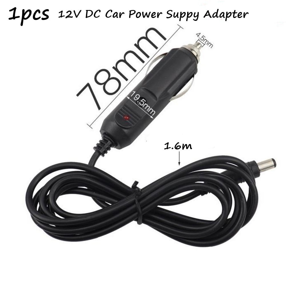 Car Cigarette Plug Lighter Power 1.6 Meters Adapter Cable Car ...
