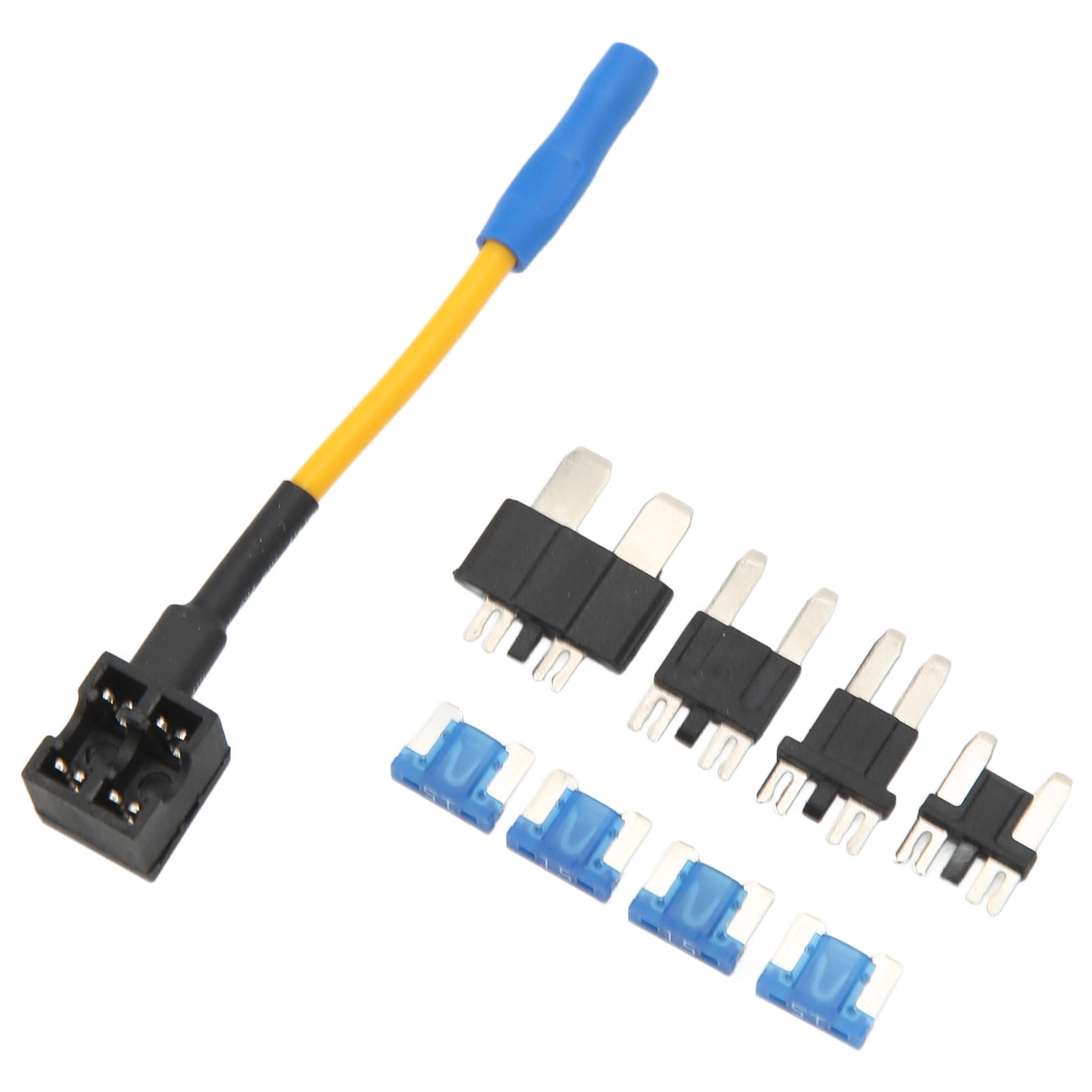 Car Circuit Fuse Adapter, 14AWG 32V Non-Destructive Modification Blade ...