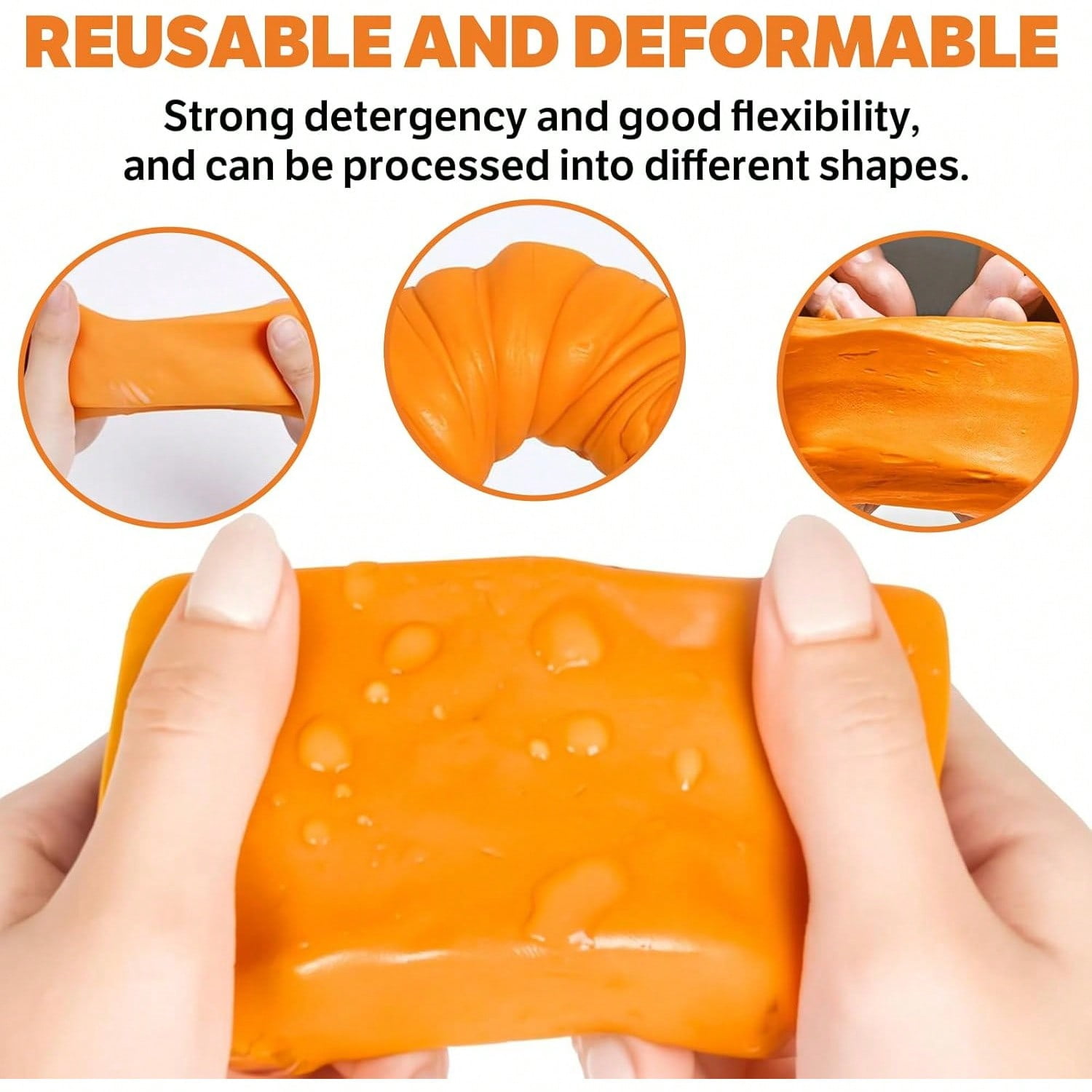 Car Clay Bar 4 Pack 400g(4x100g), Auto Detailing Premium Grade No ...