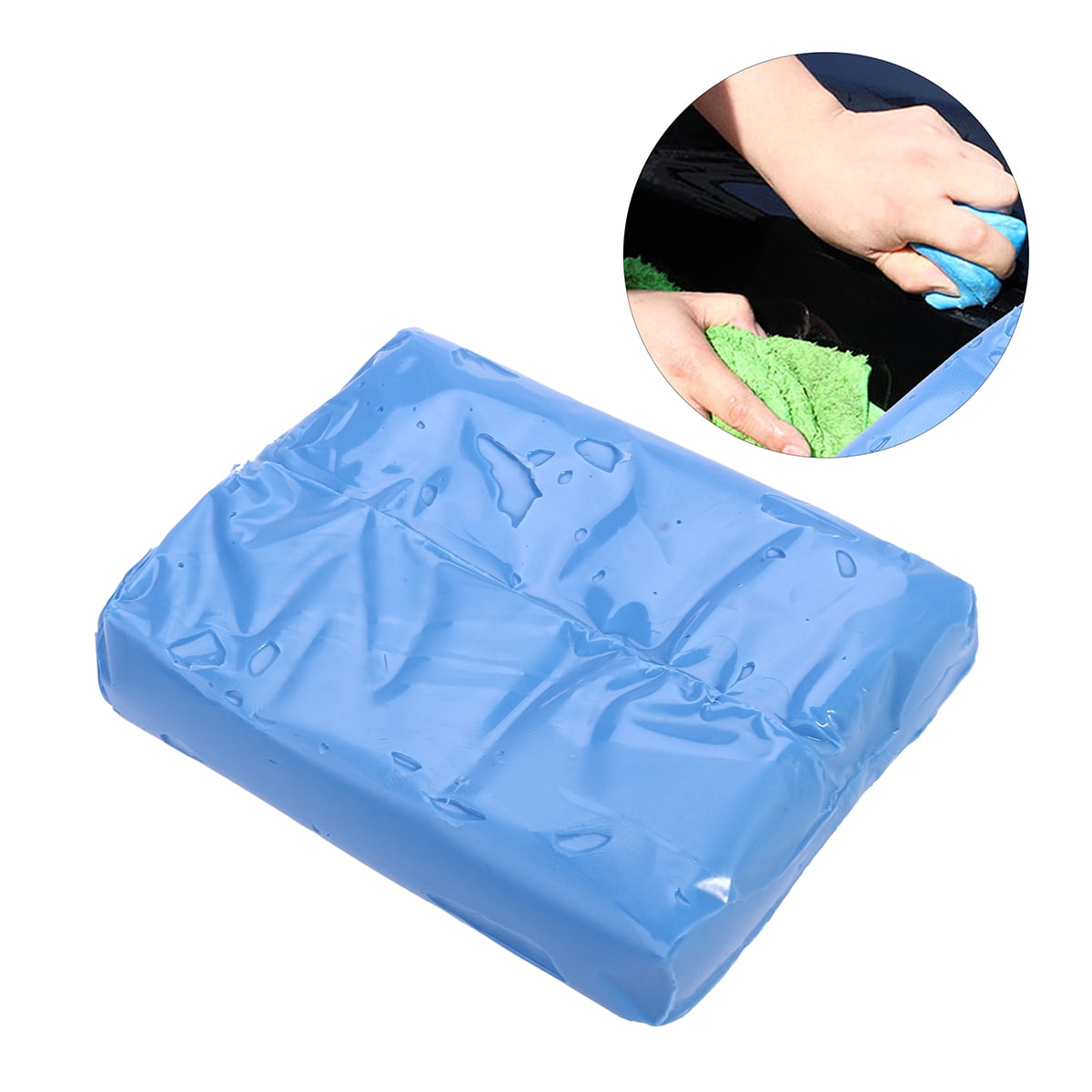 Car Clay Bar Cleaning Clay Detailing Clay Cleaner (Blue) - Walmart.com