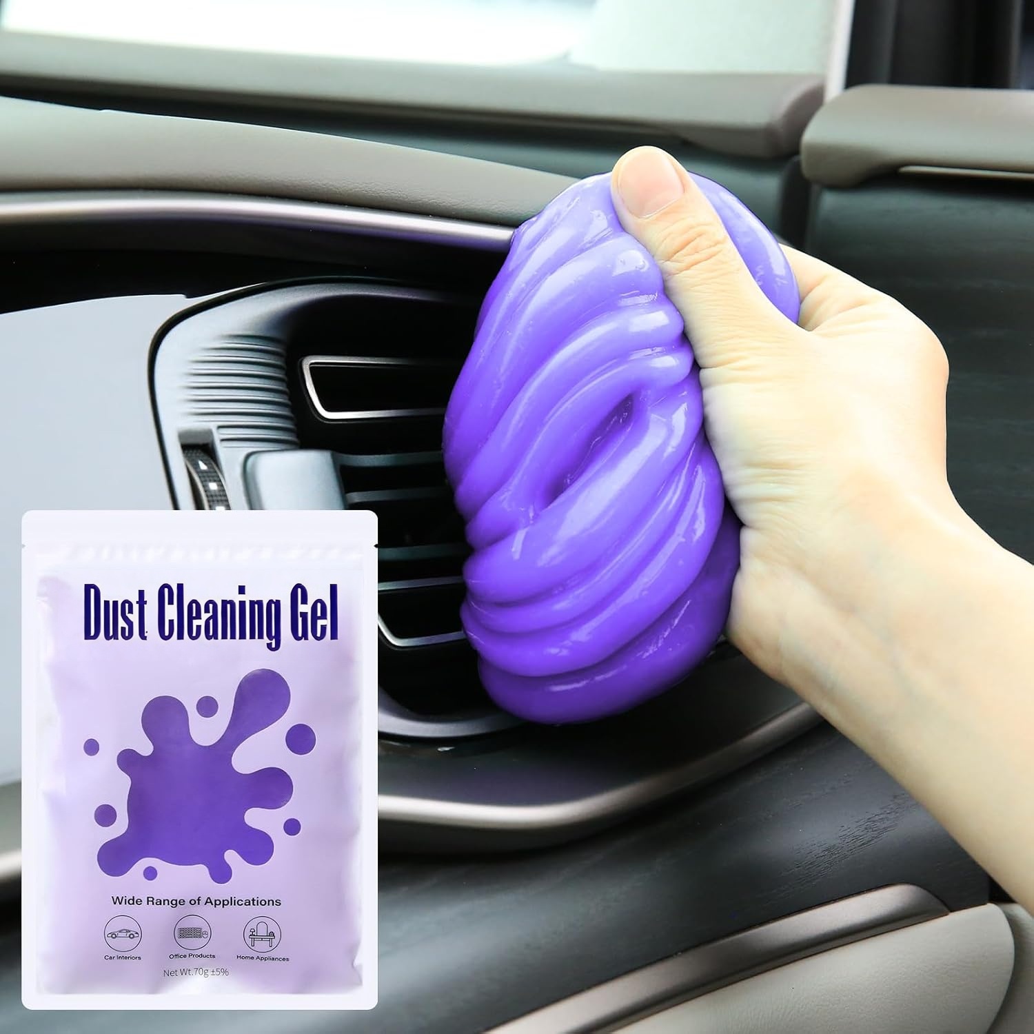 Car Cleaning Gel Car Cleaning Putty Car Putty Car Interior Cleaner Car ...