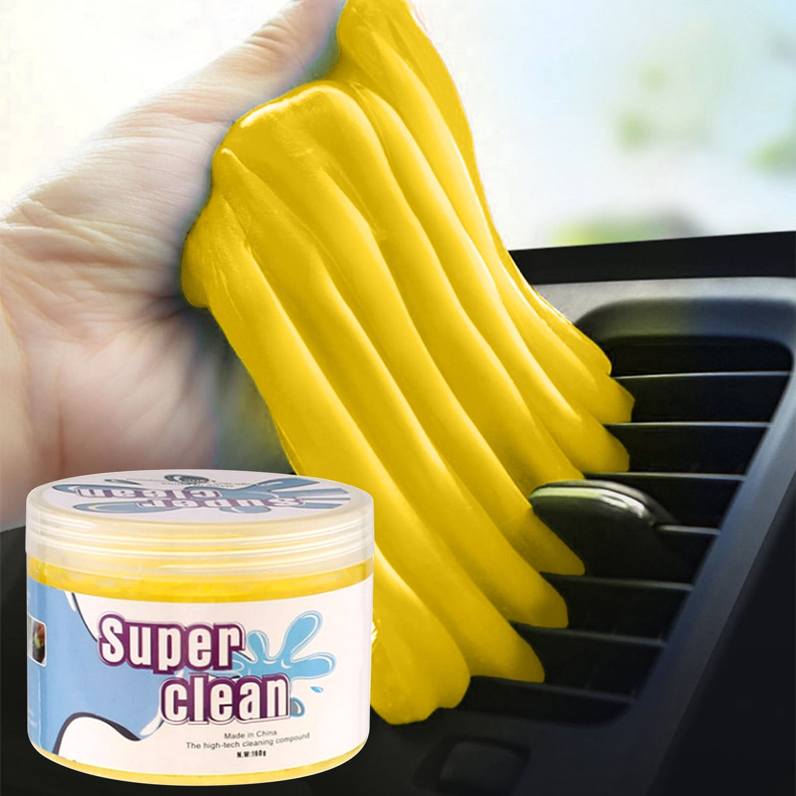 Car Cleaning Gel Universal Detailing Kit Automotive Dust Car Crevice ...