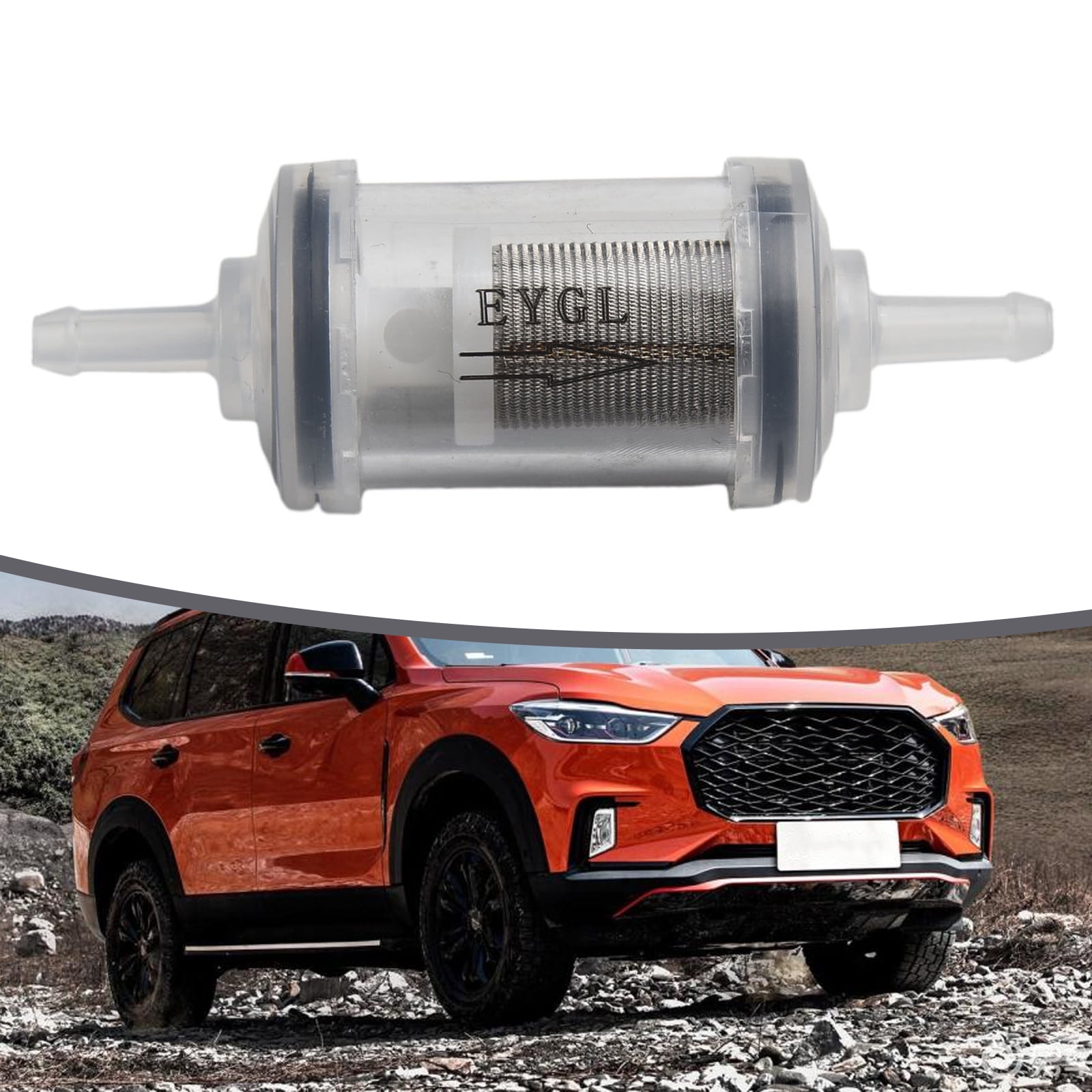 Car Clear Wire Mesh Fuel Filter, Plastic Filter for Webasto ...