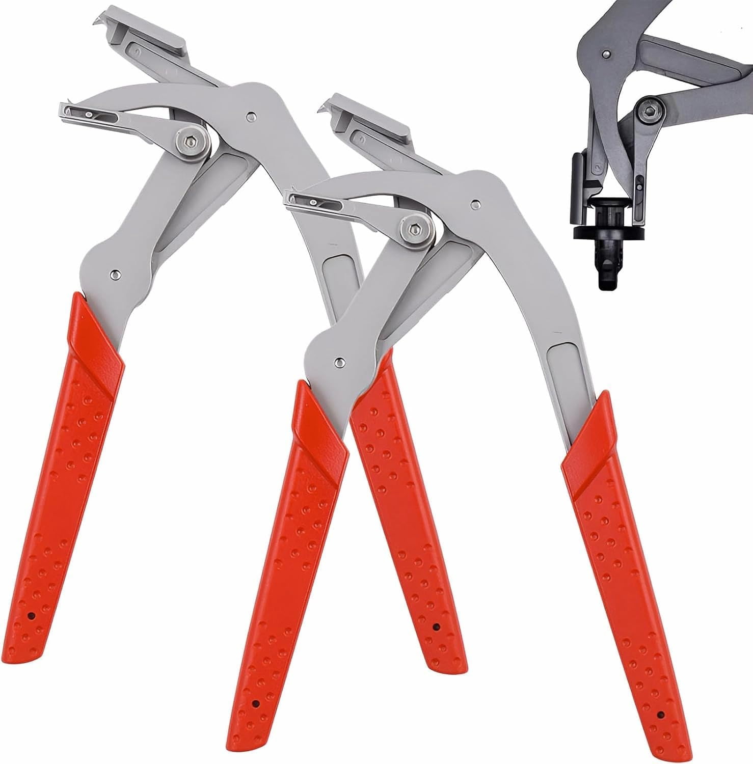 Car Clip Pliers & Trim Removal Tool, Heavy Duty Spring-Loaded Fastener ...