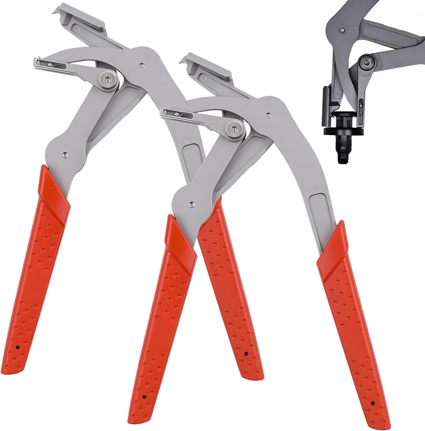 Car Clip Pliers & Trim Removal Tool, Spring-Loaded Fastener Rivet ...