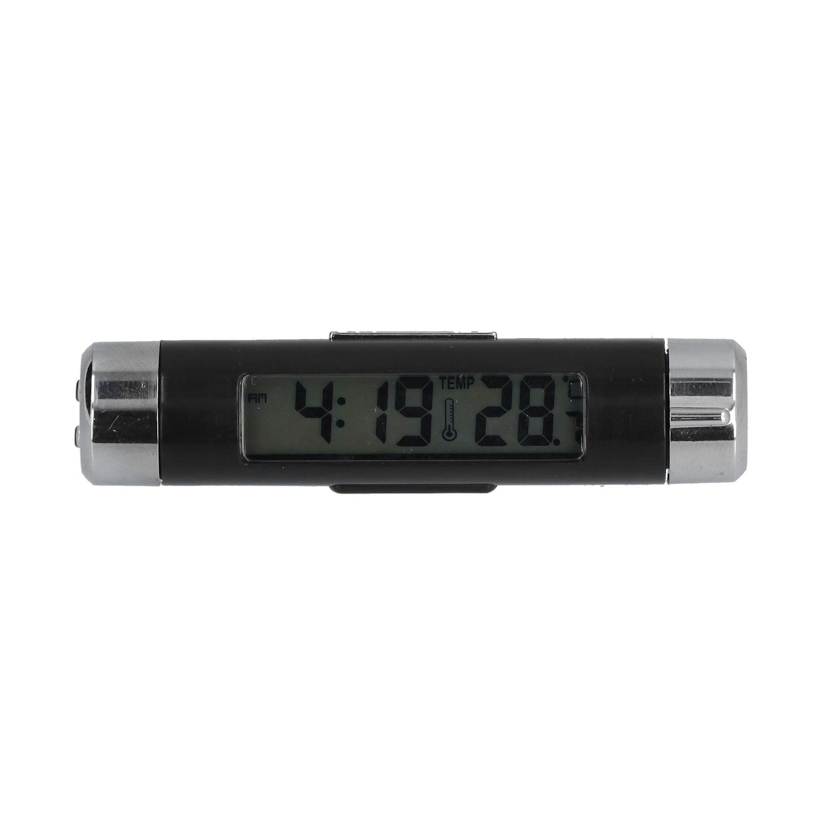 Car Clock,K01 Car Battery Powered Multifunctional Luminous LCD Car ...