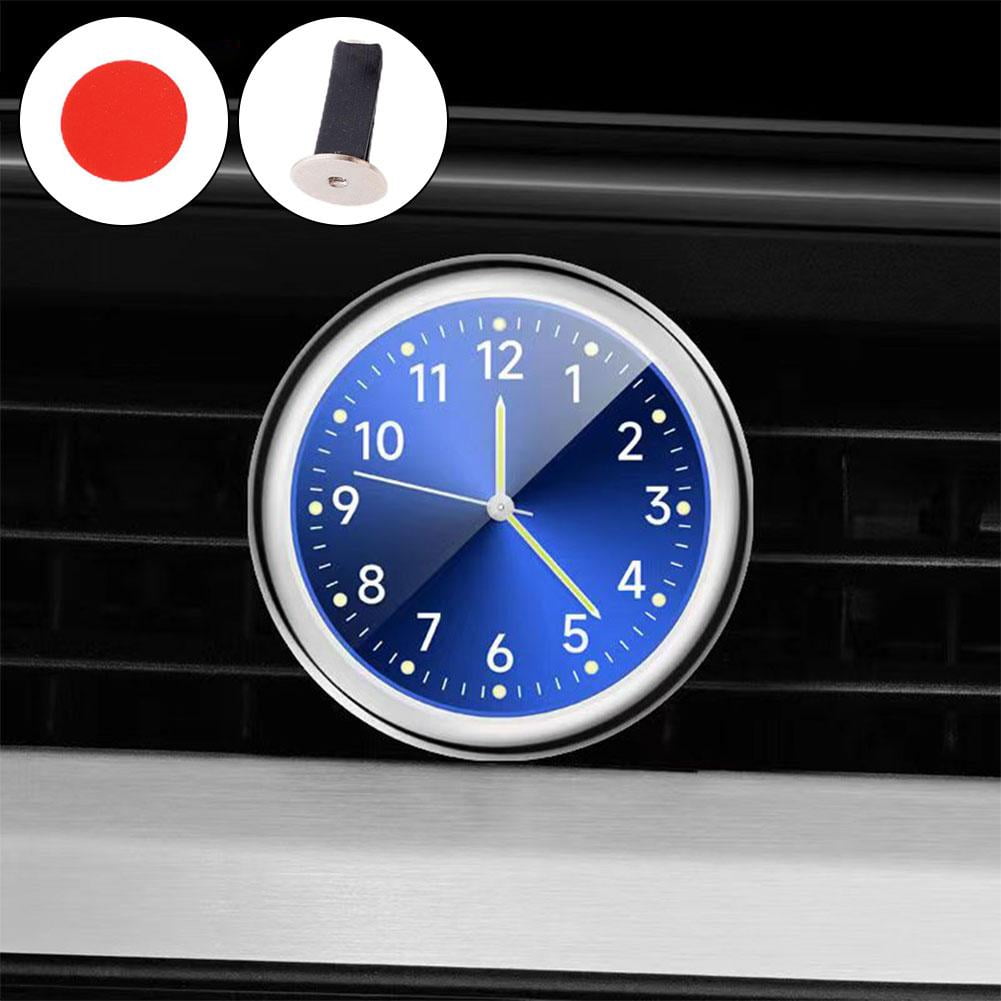 Car Clock Mini Luminous Stick-On Digital Watches Clock For Vehicle ...