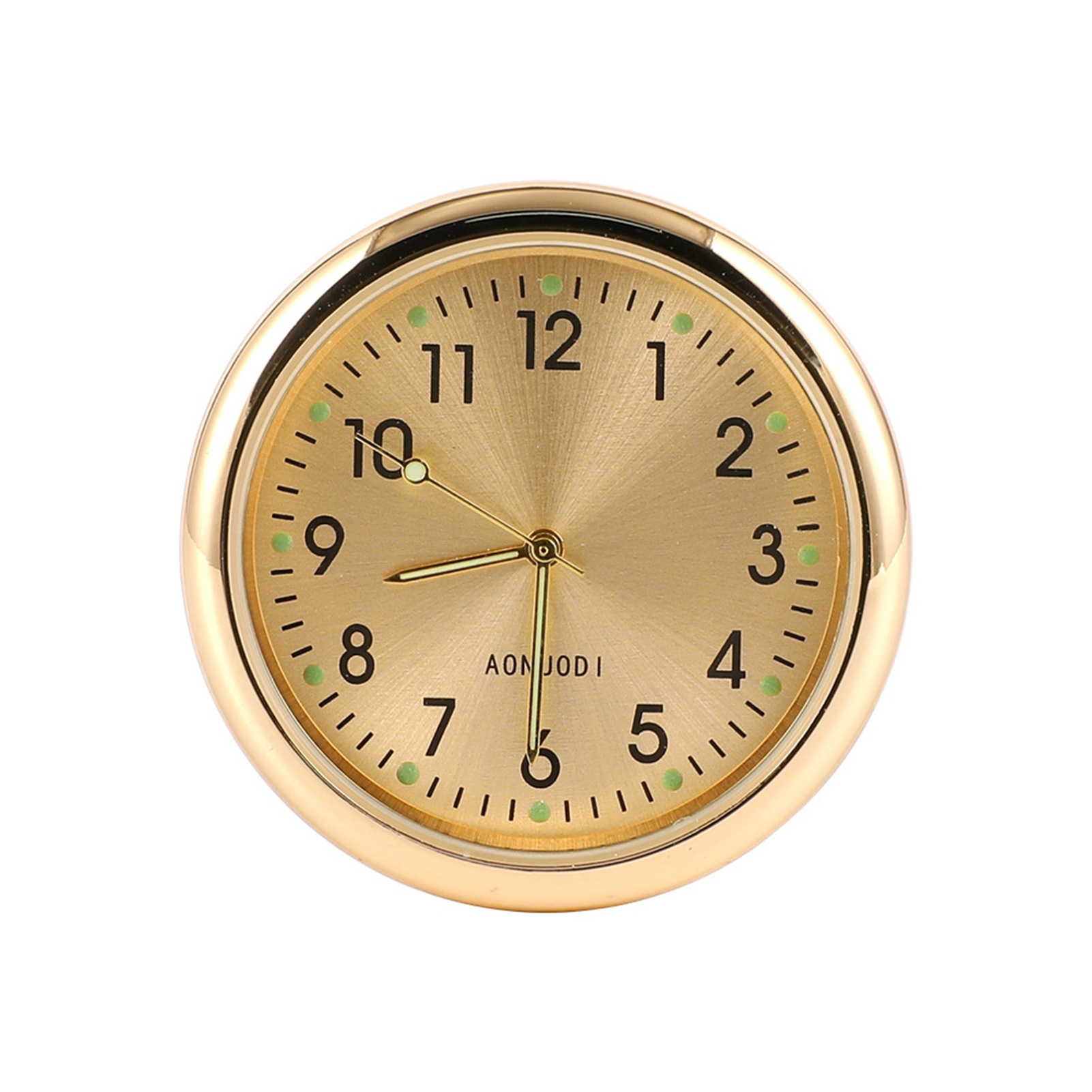 Car Clock Round Digital Button Battery Operated High/Low Temperature ...