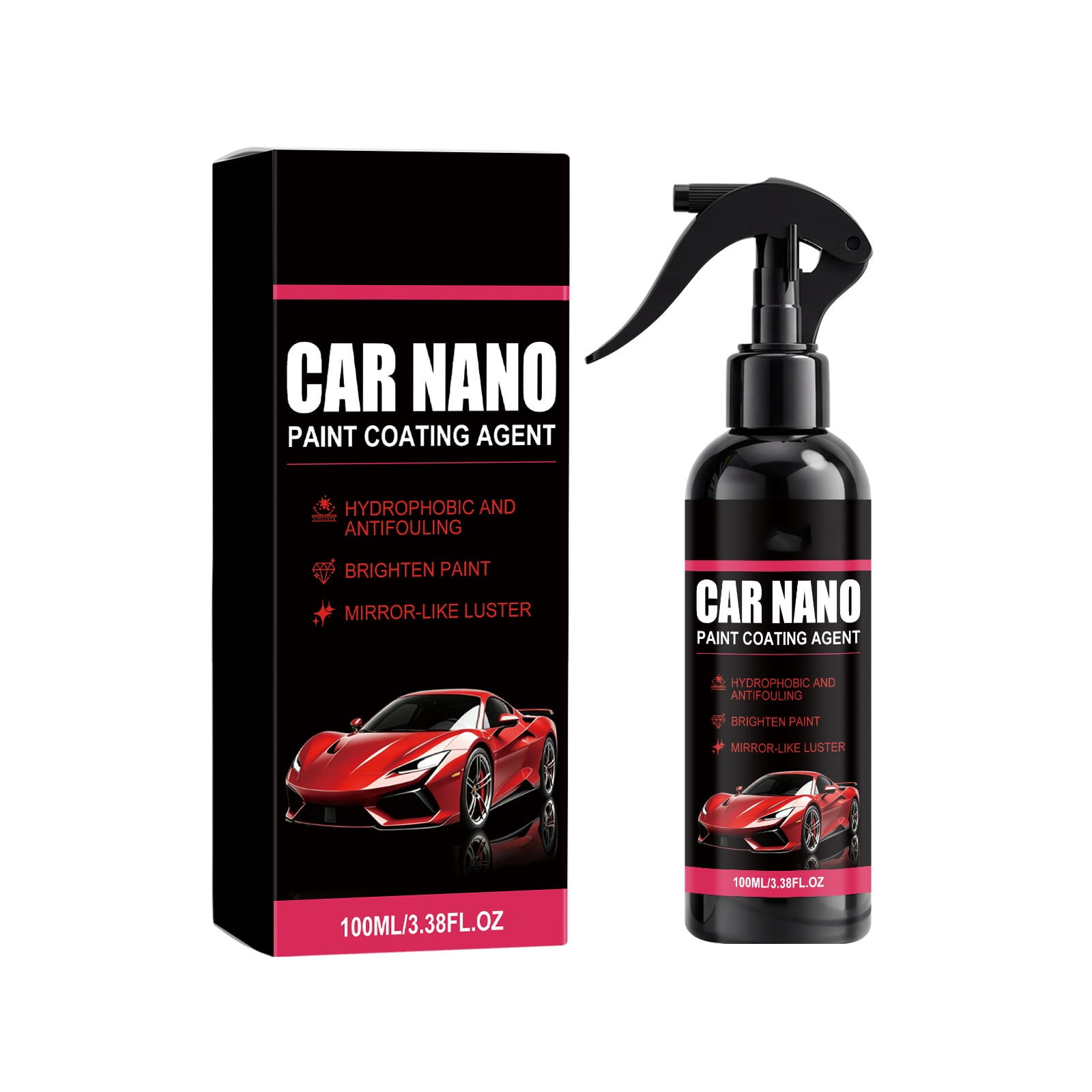 Car Coating Care Spray Cleaning Technology Car Shiny Rust Keep Gloss ...
