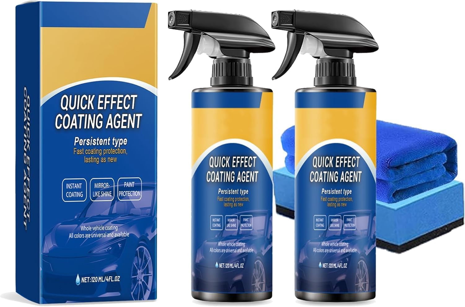 Car Coating Spray, Car Polish, Quick Effect Coating Agent for Cars ...