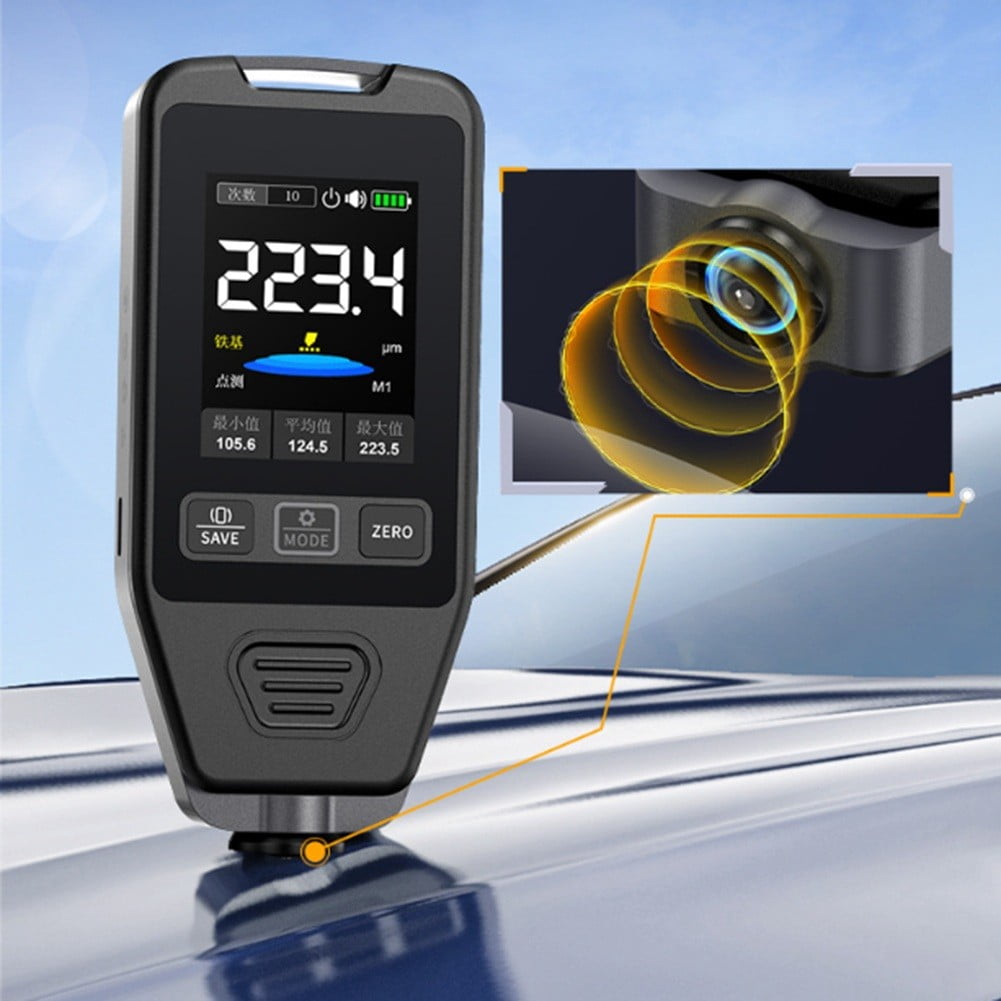 Car Coating Thickness Gauge CTG-20 Paint Film Thickness Gauge Measuring ...