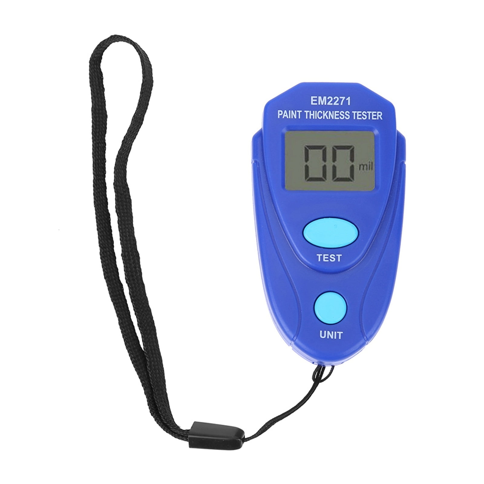 Car Coating Thickness Gauge LCD Painting Tester Film Paint Iron-based ...