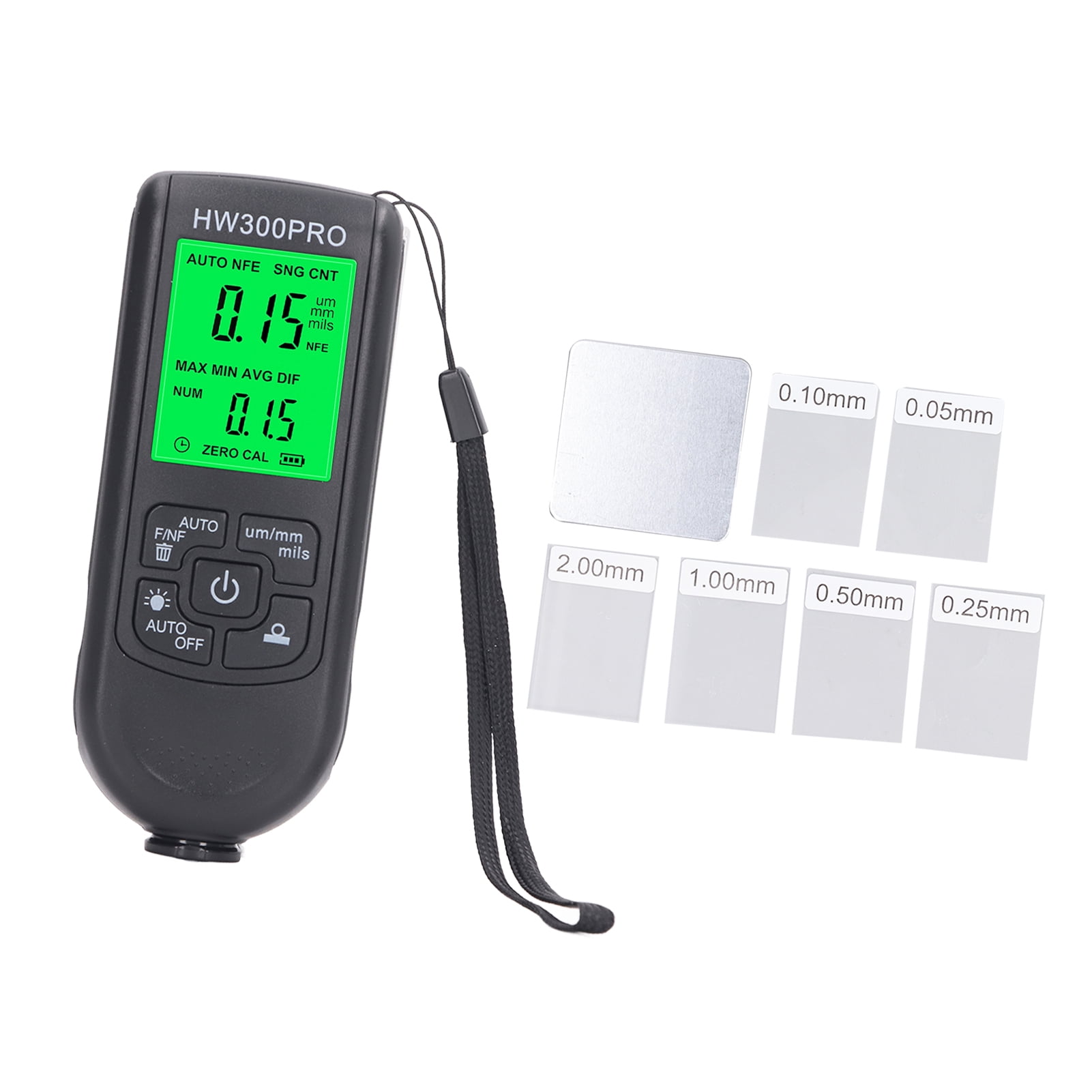 Car Coating Thickness Meter, Zero Calibration Automatic Identification ...