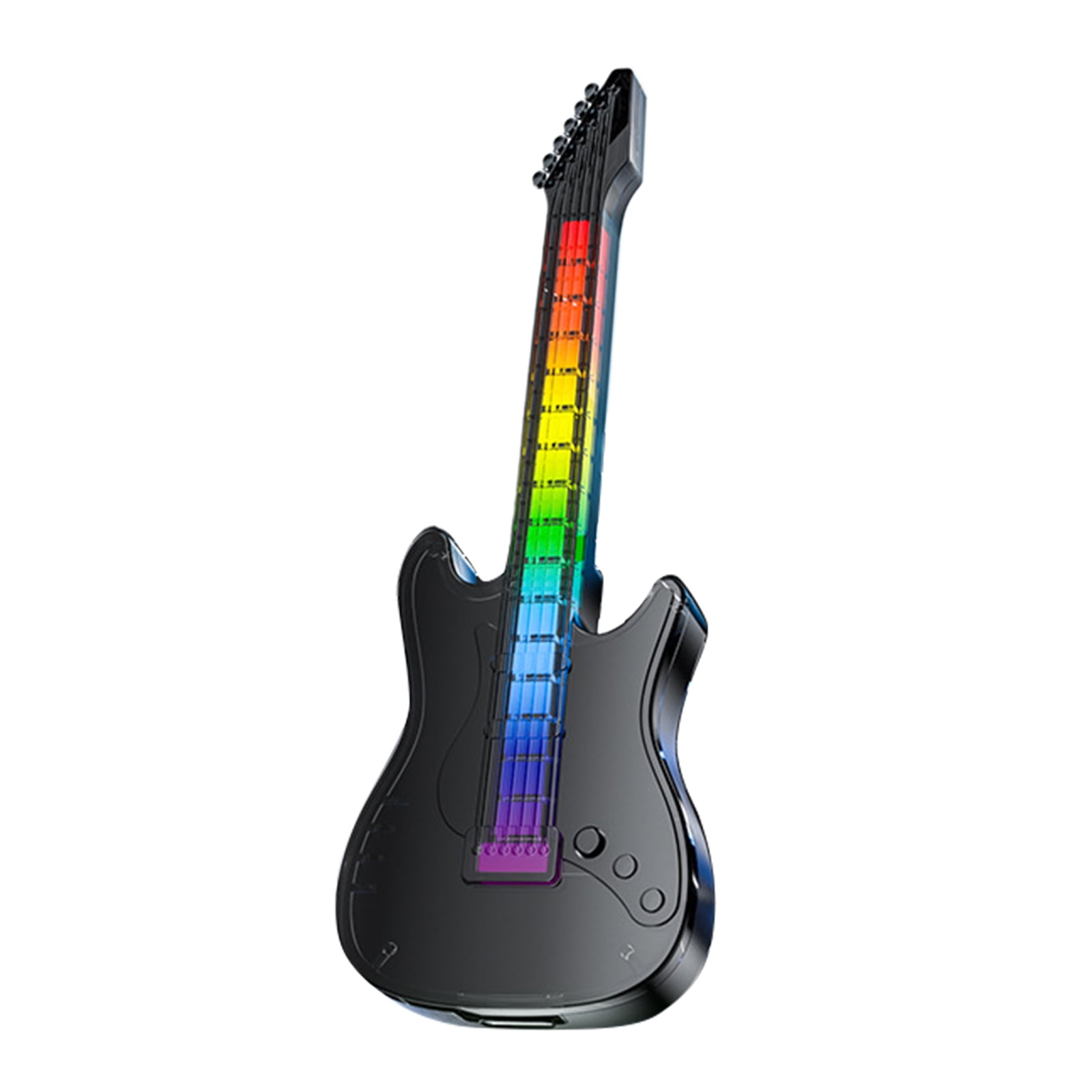 Car Commuting Essential Guitar Shape Air Vent Colorful Light Offering ...