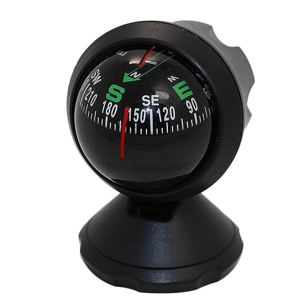 Car Compass Ball Car Accessories Mini Compass Compact Ball Compass With ...