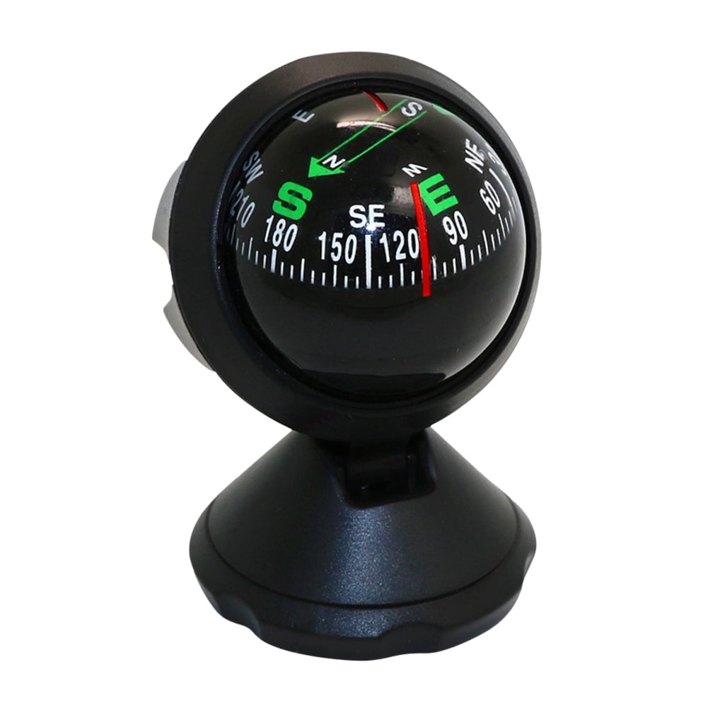 Car Compass Car Guide Ball Compass Mini Compass Compact Dash Stand ...
