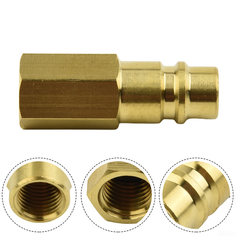 Car Conditioner LP Connection Adapter R134a /4 "SAE Internal Thread - Walmart.com