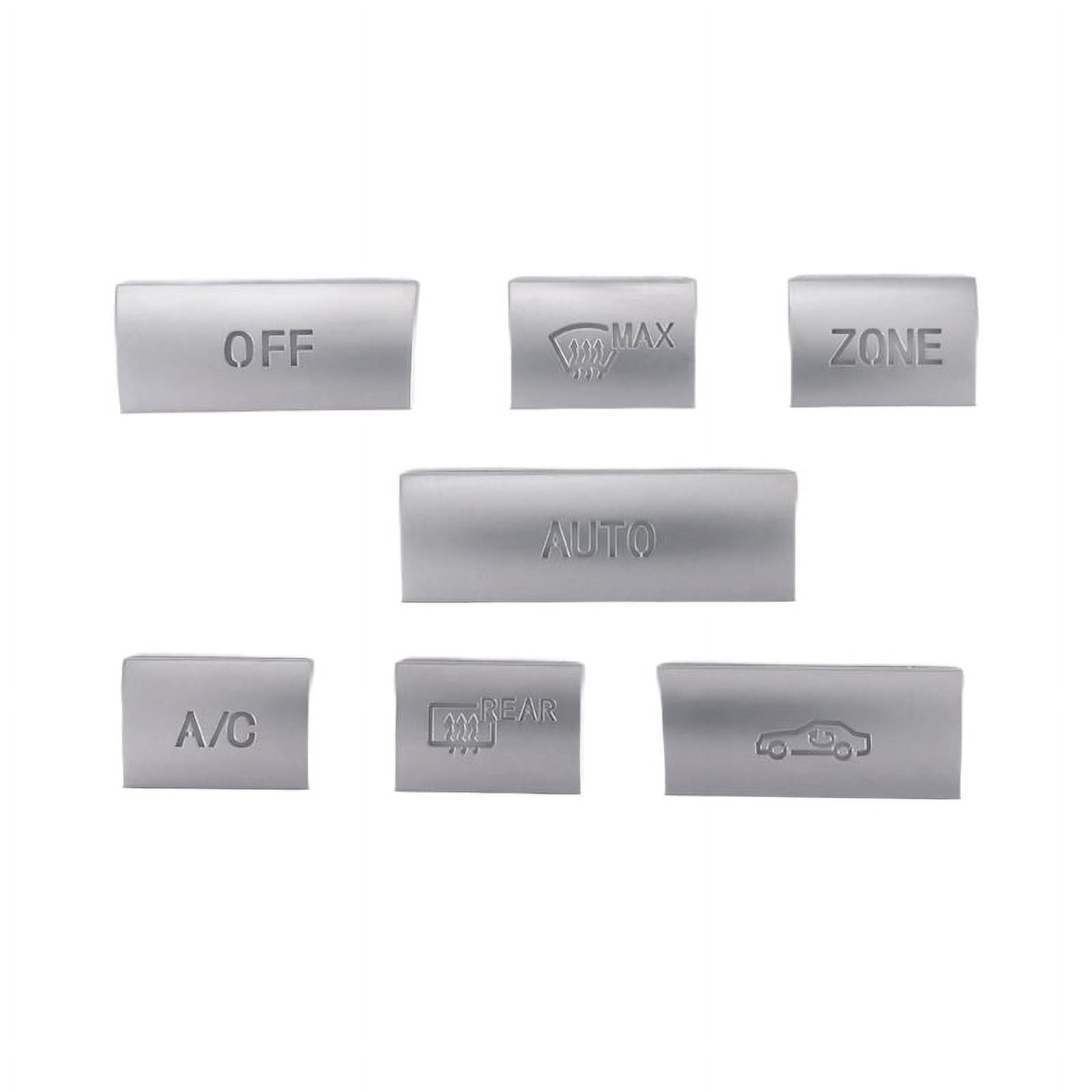 Car Console Air Conditioning Buttons Decoration Cover Trim for E Class ...