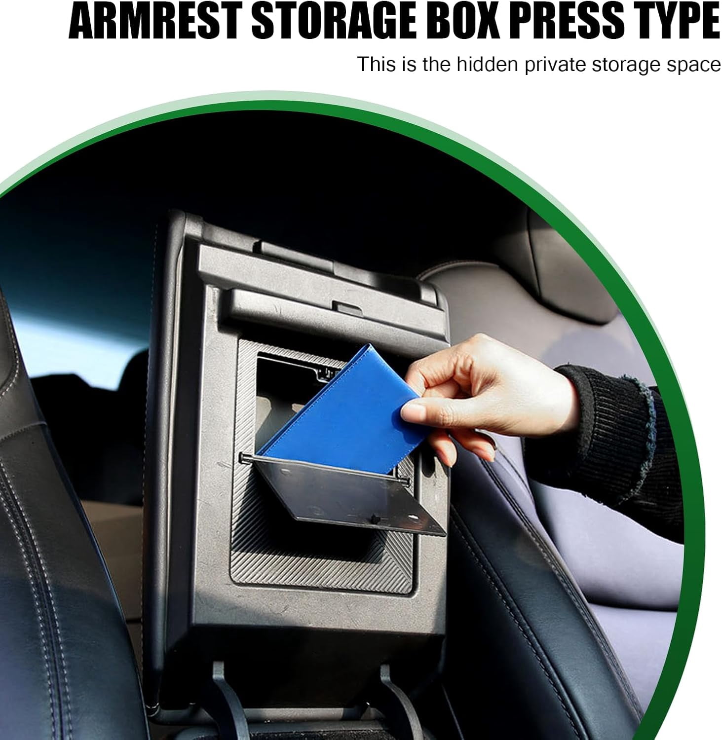 Car Conversion Armrest Box, Storage Box Armrest Privacy Storage Box ...