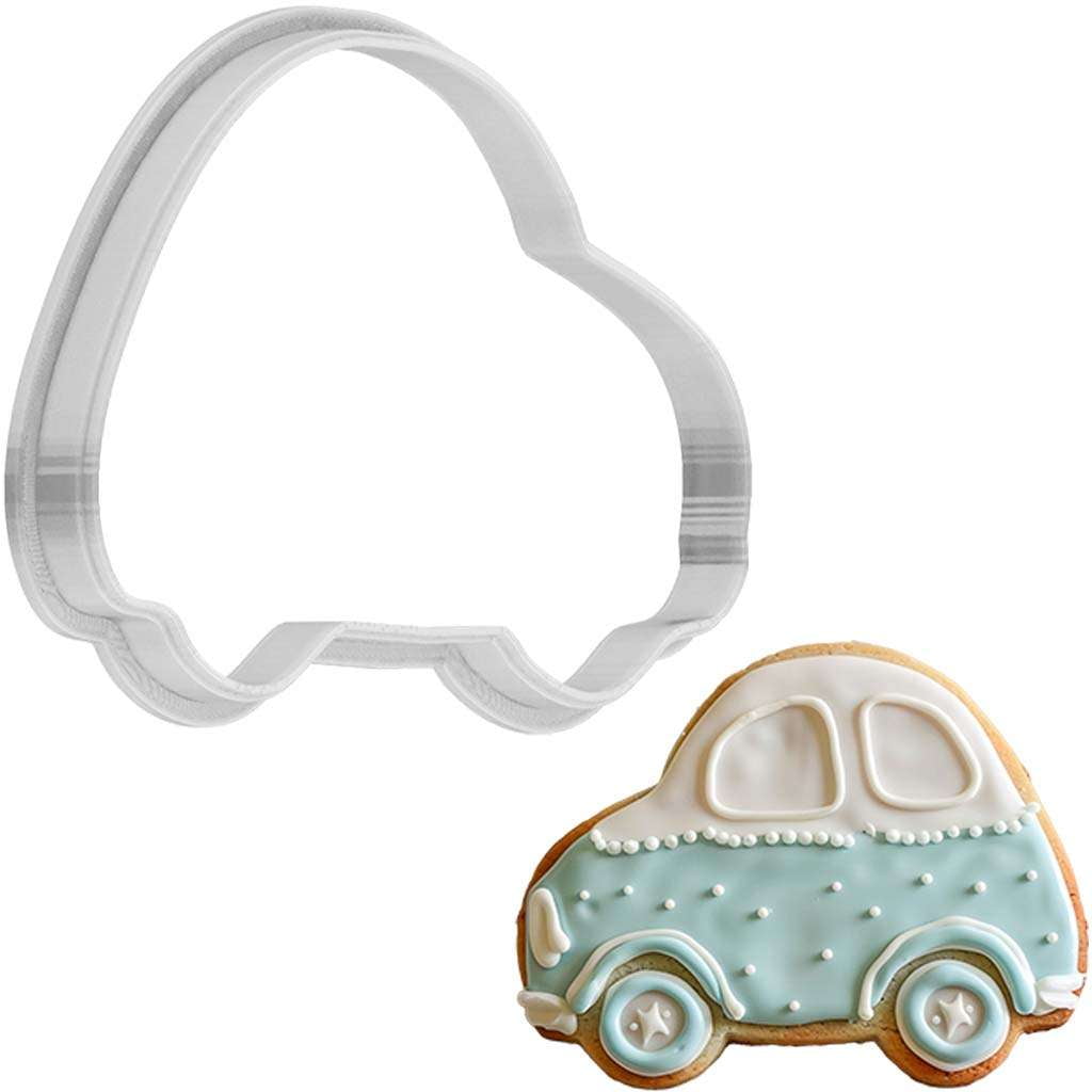 Car Cookie Cutter 4 Inch Made in USA by WONDERTORY - Walmart.com