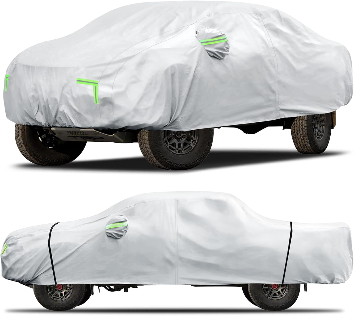 Car Cover Custom Fit for Toyota Tacoma 2005-2023,6 Layers Truck Cover ...