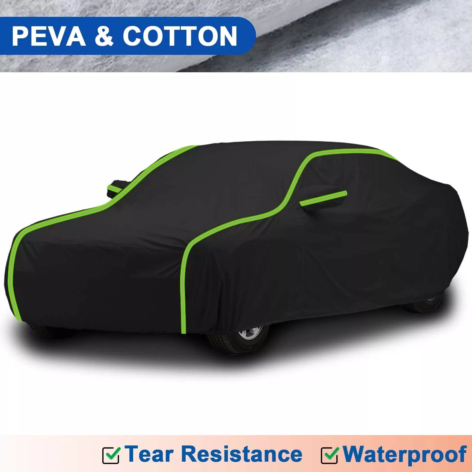 Car Cover Custom Fit for 1970-2023 Dodge Challenger, Upgraded 6 Layer ...