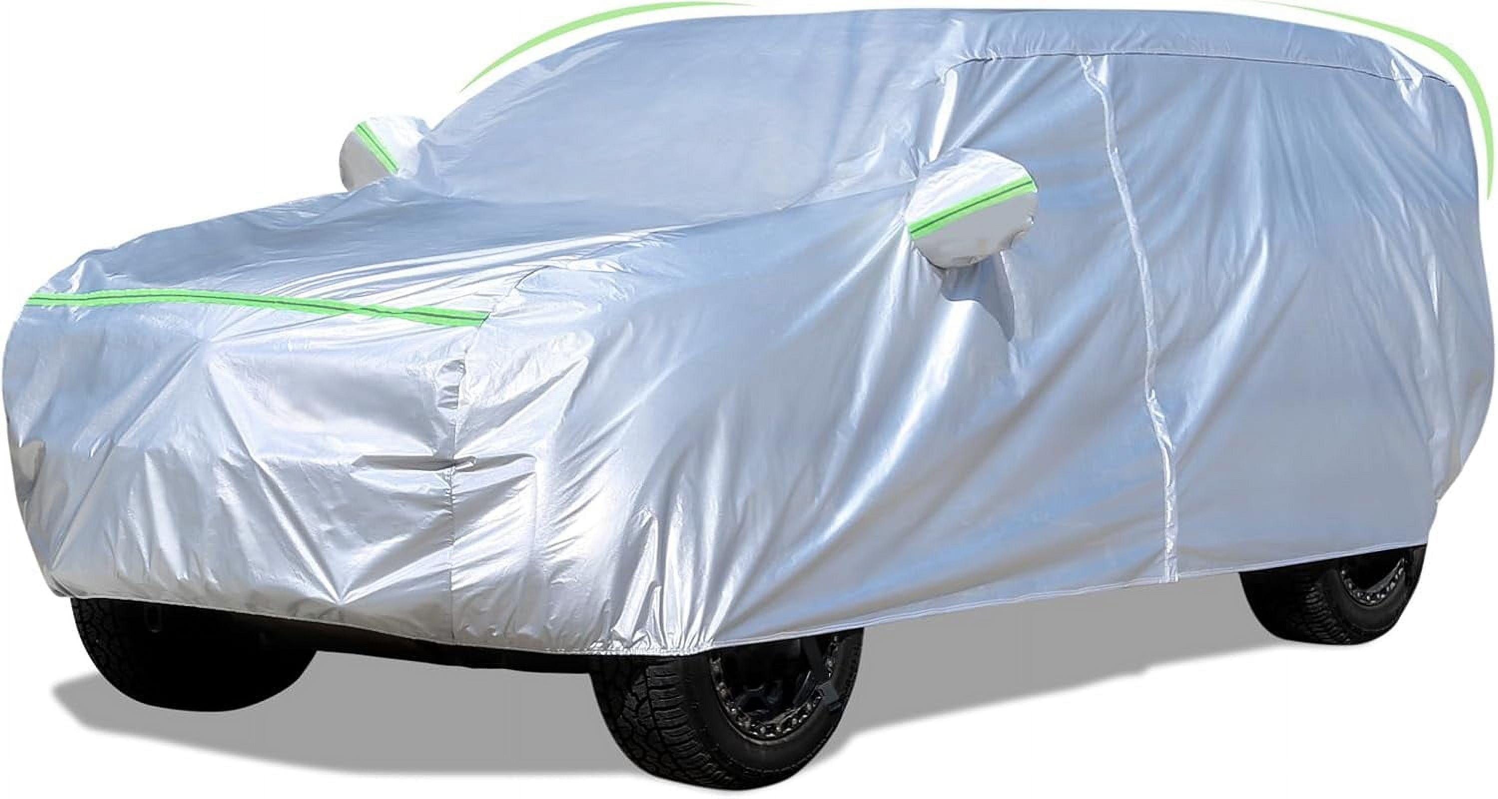 Car Cover Fit SUV 191-207 inches Car Cover Waterproof All Weather Hail ...