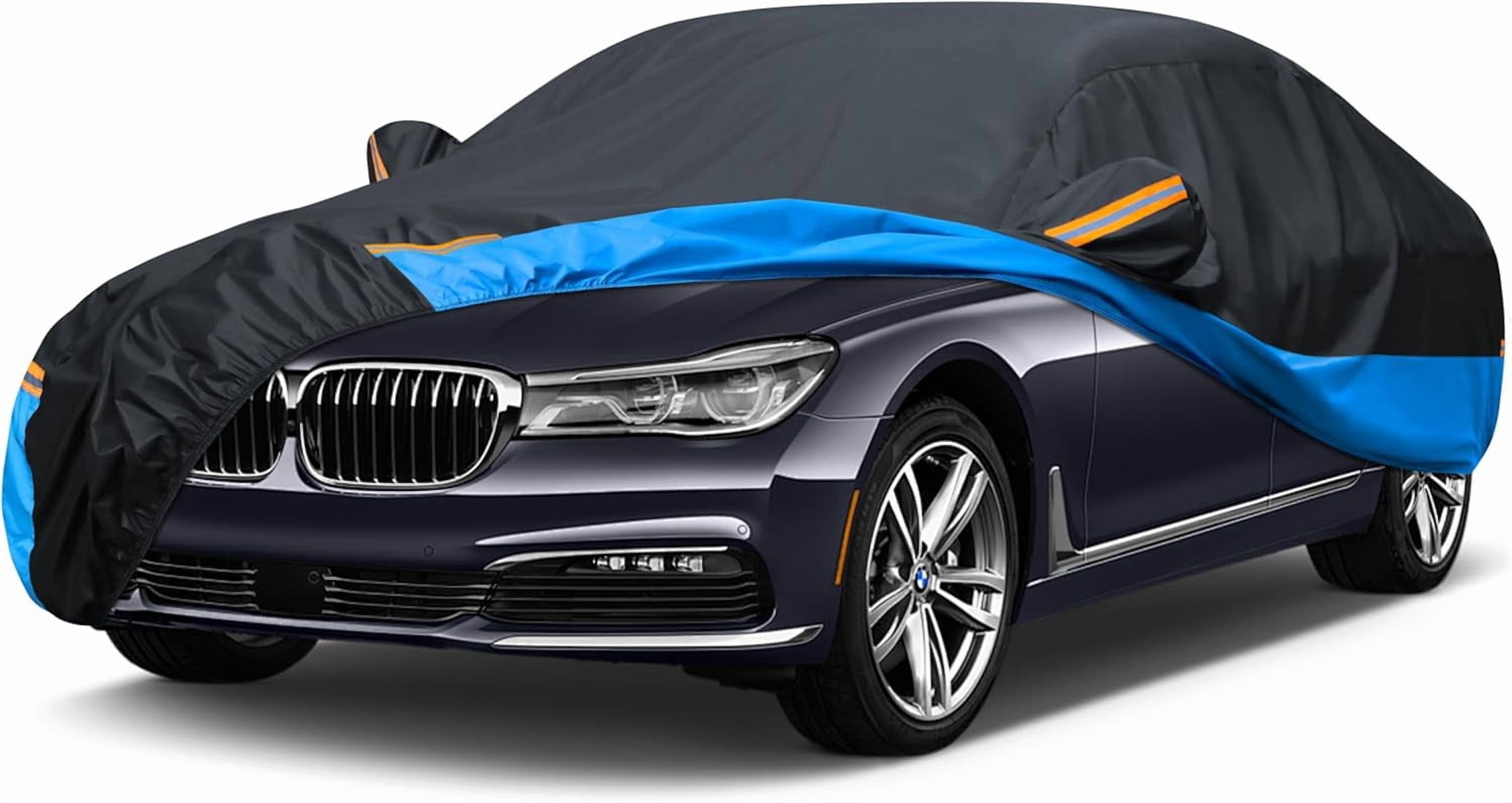 Car Cover Waterproof All Weather Outdoor Windproof Dustproof UV ...
