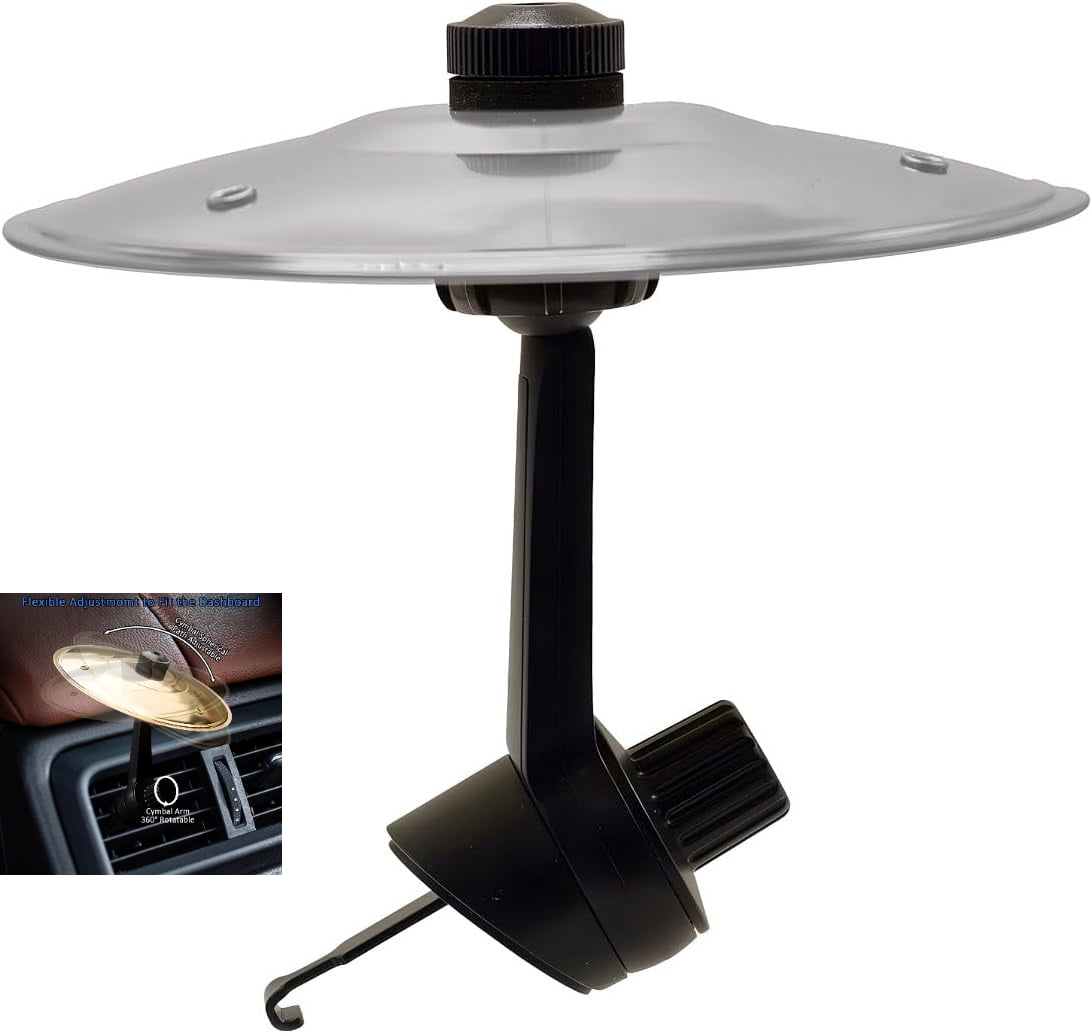 Car Crash Cymbal, 2025 Upgrade Car Cymbal Air Vent, Car Drum Cymbal Air ...