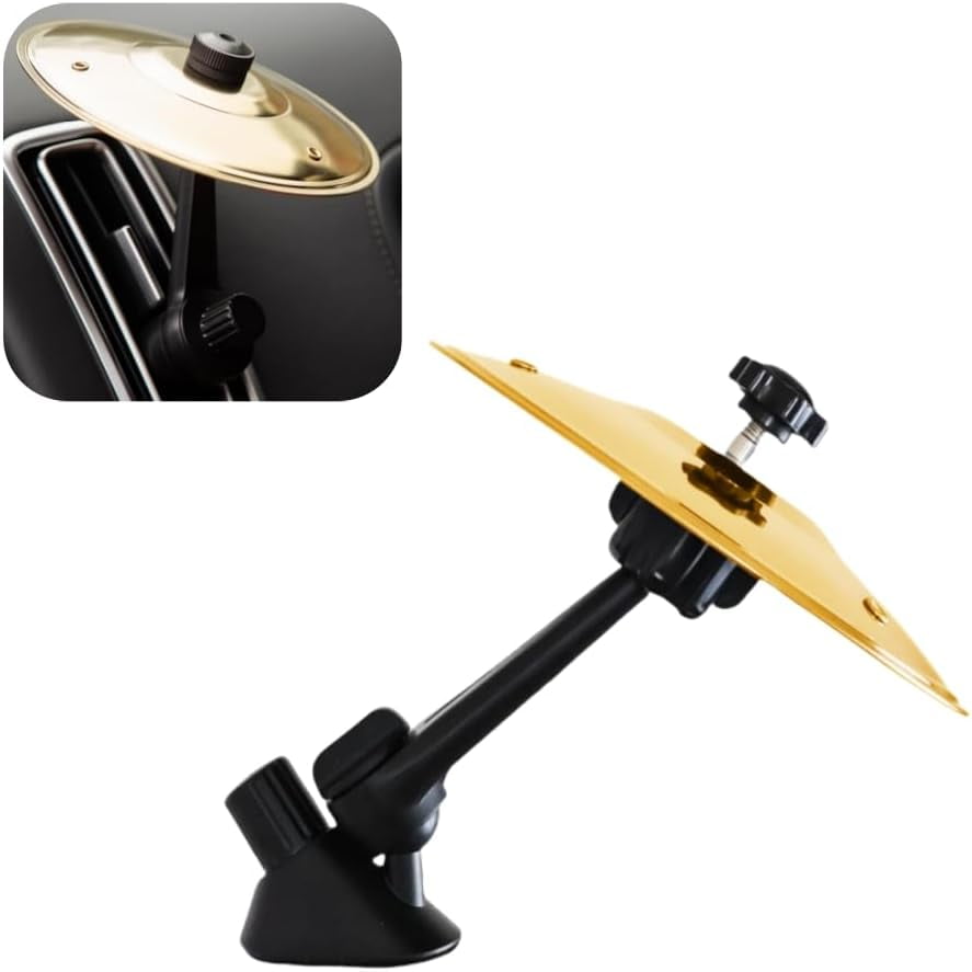 Car Crash Cymbal - Fun Air Vent Clips Drum Cymbal, Easy Clip-On Mini ...
