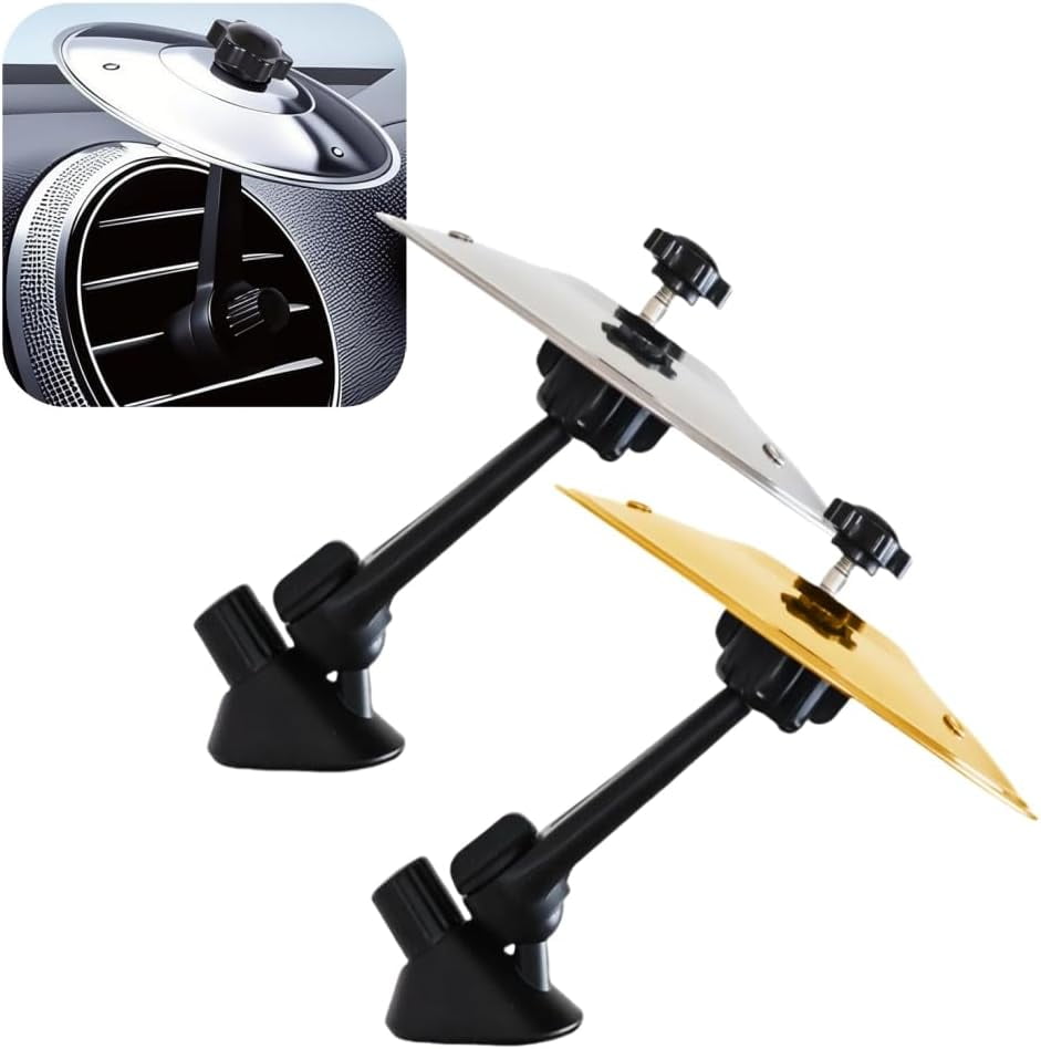 Car Crash Cymbal - Fun Air Vent Clips Drum Cymbal, Easy Clip-On Mini ...