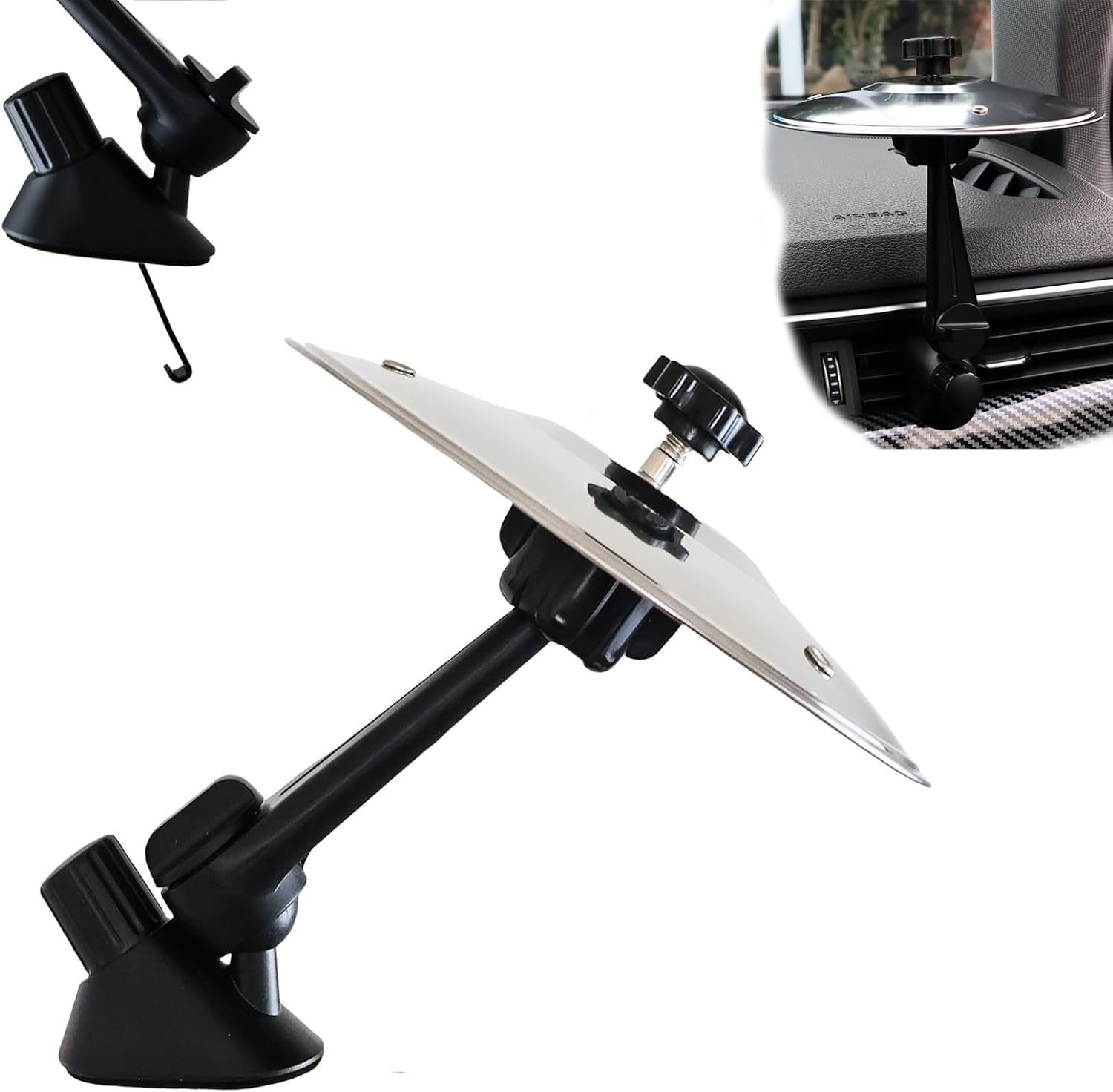 Car Crash Cymbal - Fun Air Vent Clips Drum Cymbal, Easy Clip-On Mini ...