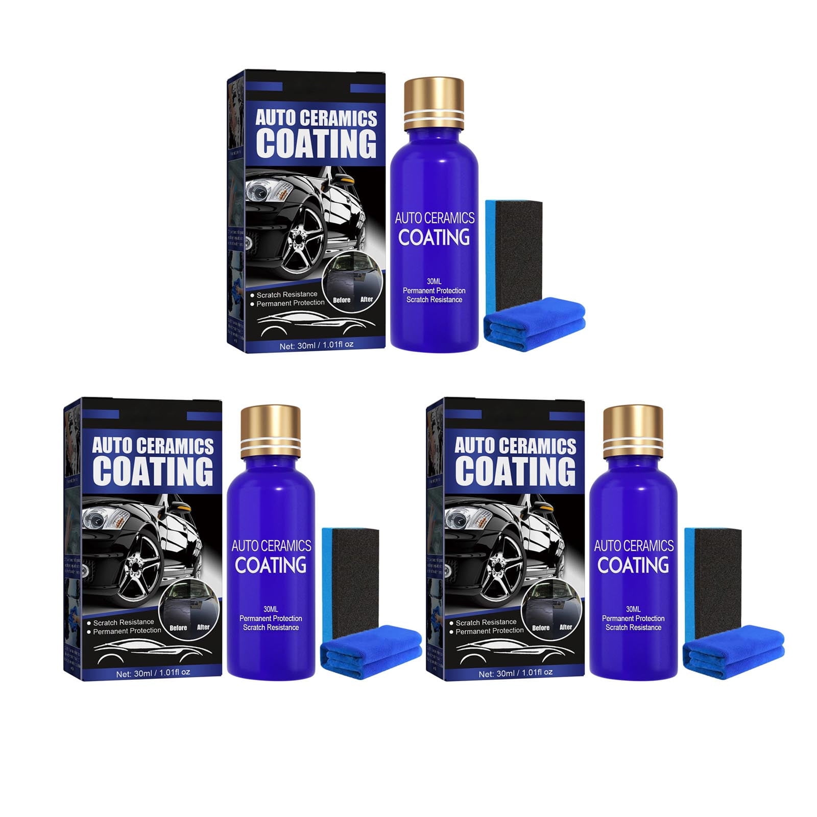 Car Crystal Plating Liquid Scratch Repair Agent, Car Paint Cleaning ...