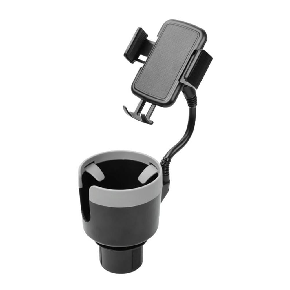 Car Cup Expander With Cell Phone Mount 360° Auto Interior Expander ...