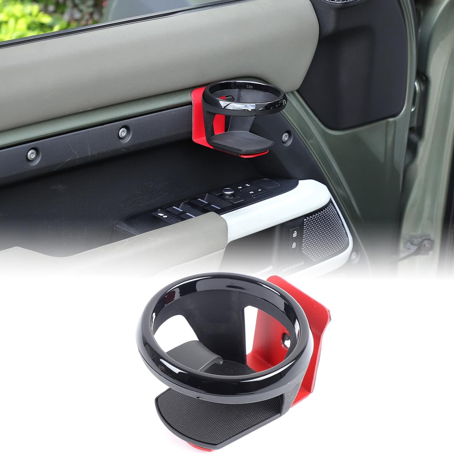 Car Cup Holder Compatible with Land Rover Defender 90 110 130 2020-2025 ...