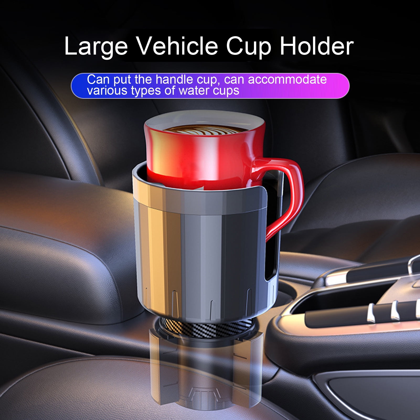 Car Cup Holder Drink Water Bottle Coffee Cup Rack Lock Design ...