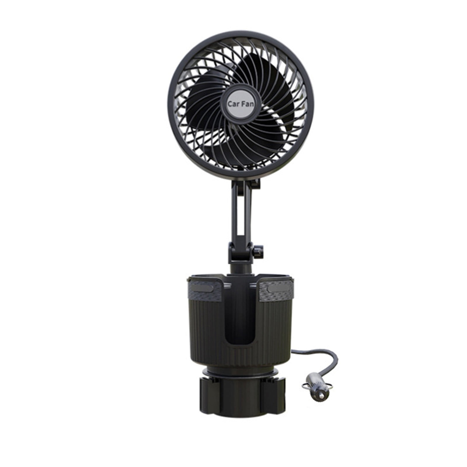 Car Cup Holder Fan Large Size 6 Inch Automotive Accessory Abs Plastic ...